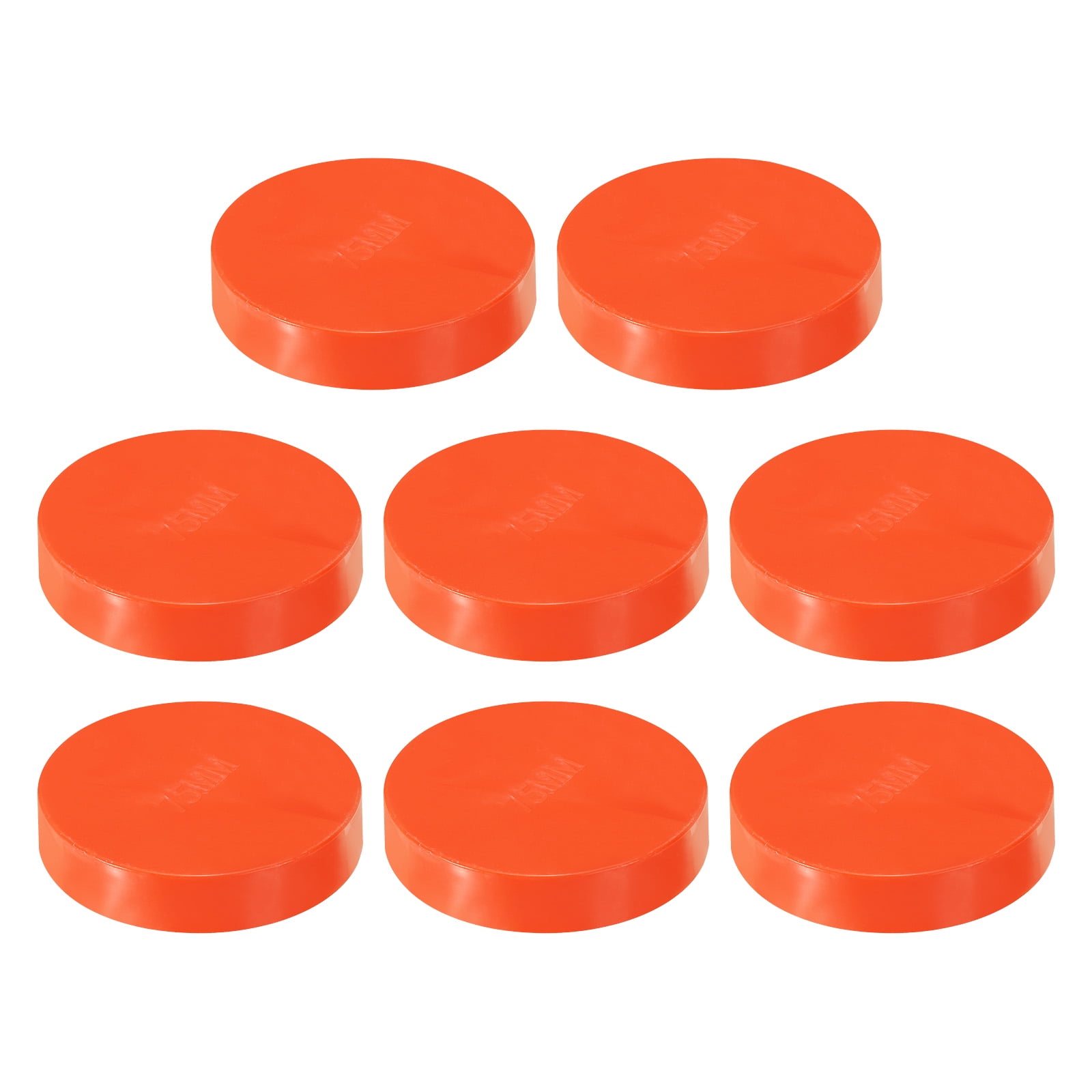 Uxcell 75mm ID PVC Pipe End Cap Fitting, 8 Pcs Furniture Grade Plug ...