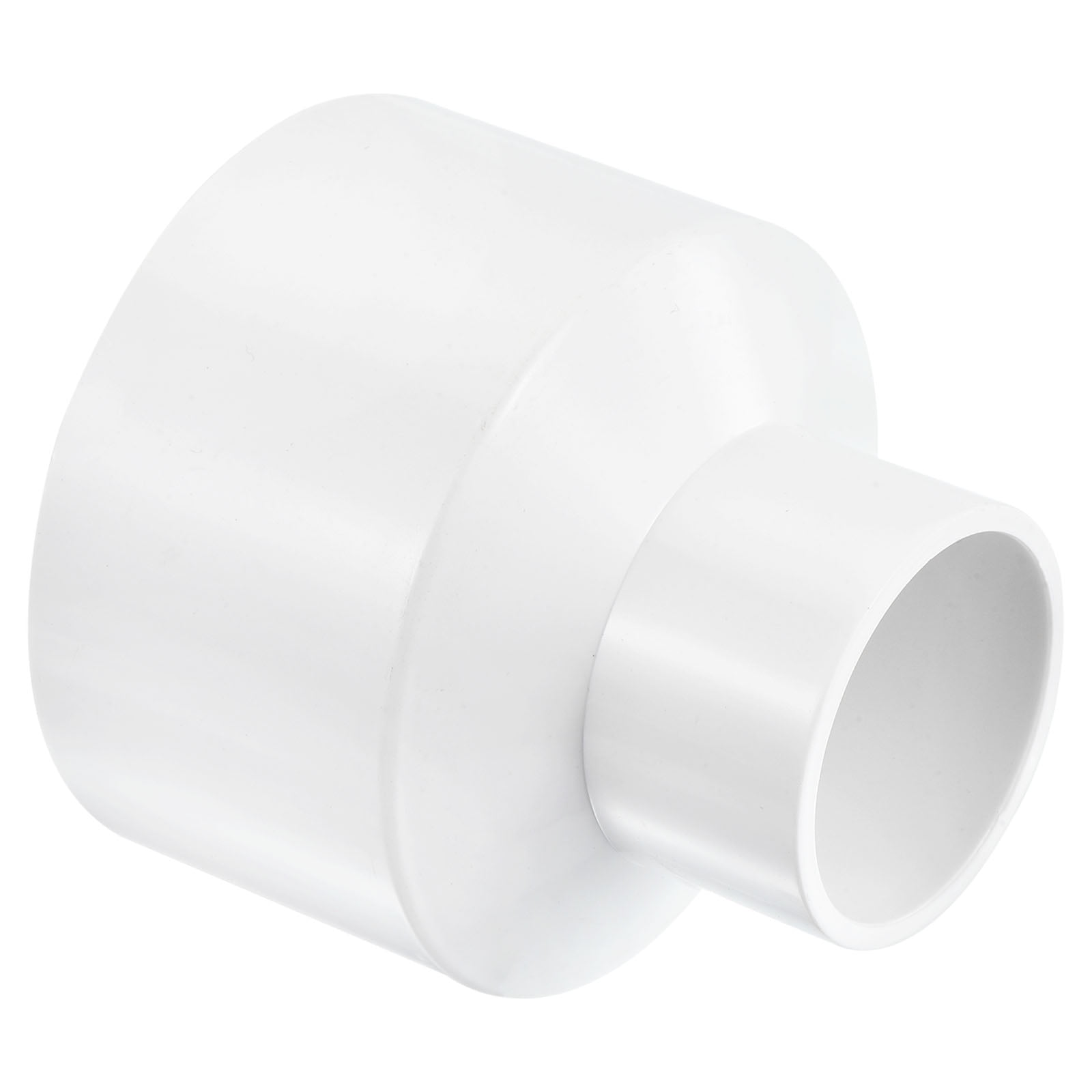 Uxcell 75mm to 40mm ID PVC Reducer Pipe Fitting Straight Adapter ...