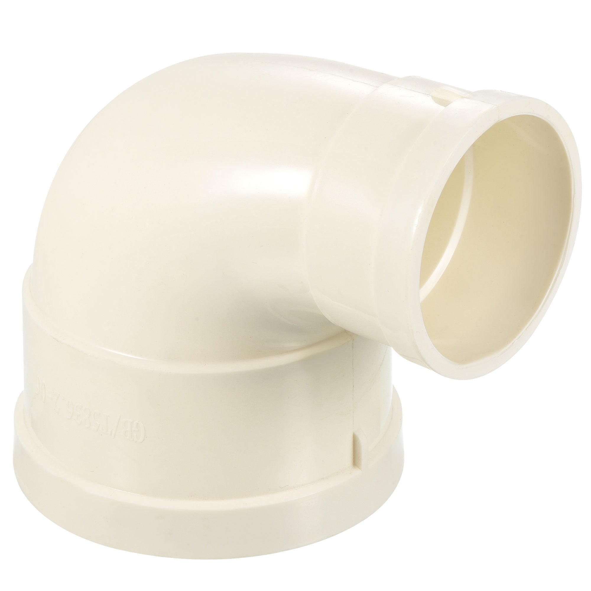 Uxcell 75mm to 50mm Reducing Elbow Hose Connector for Drain Tubes, Drip ...