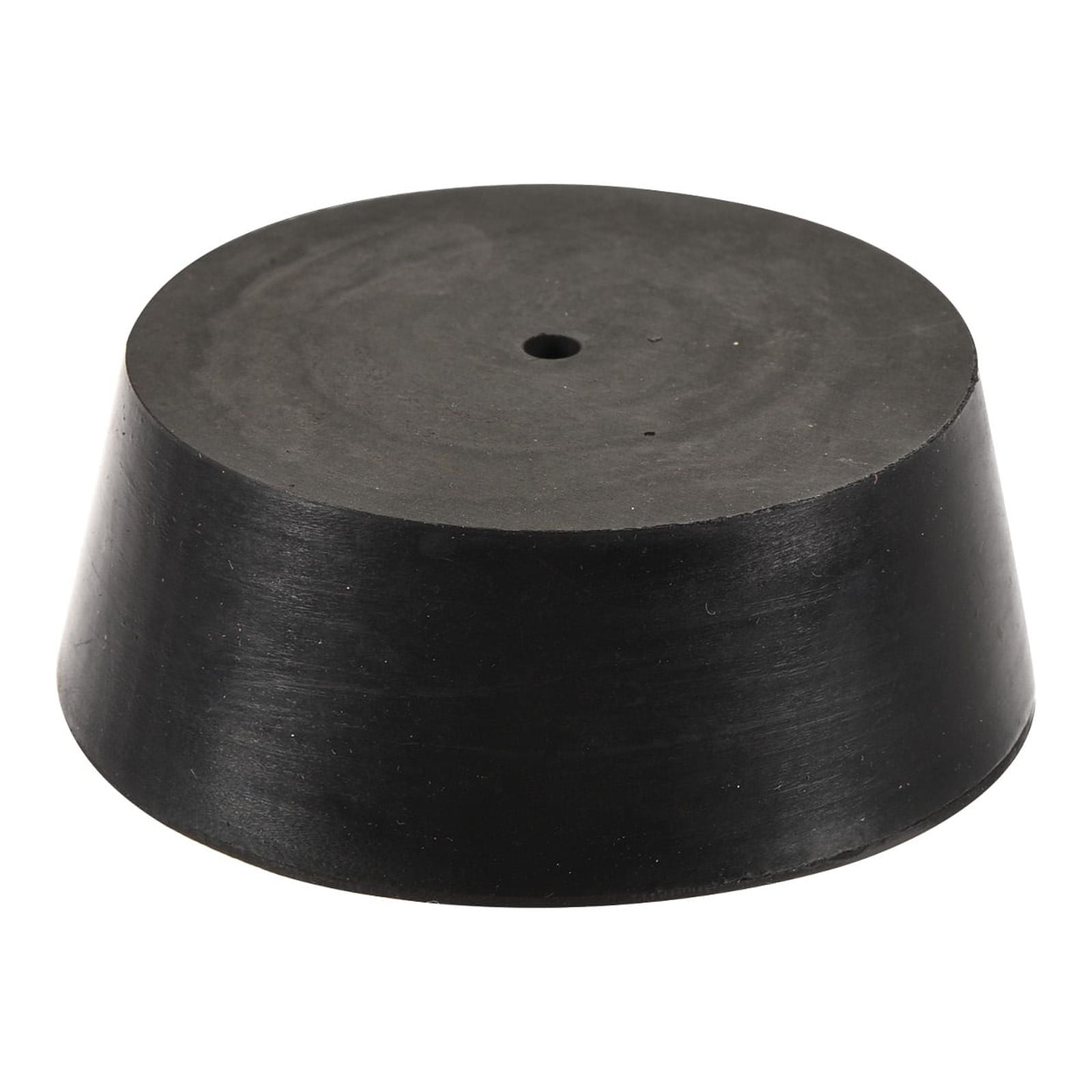 Uxcell 75mm to 90mm w Hole Rubber Tapered Plug for Lab Home Black ...