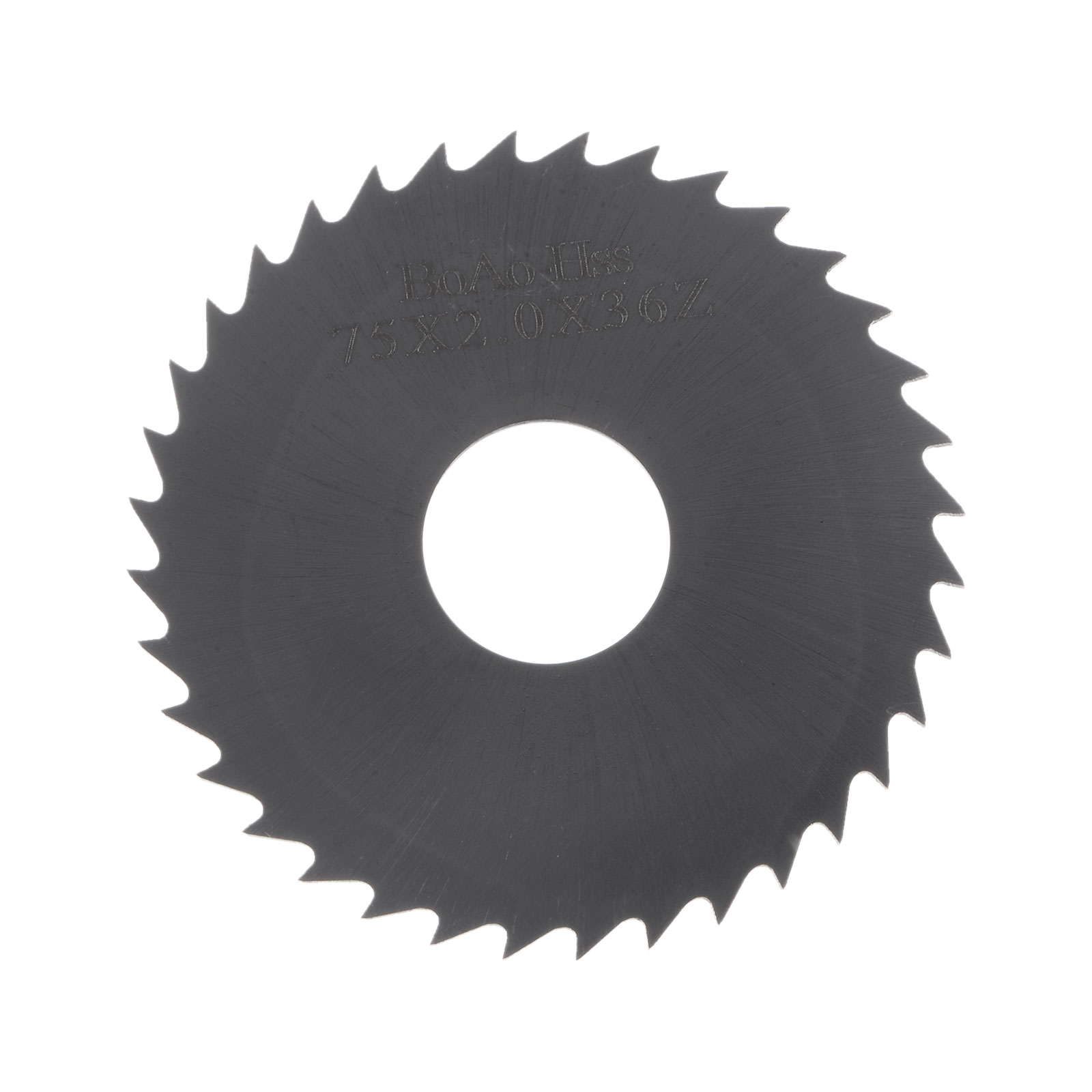 Uxcell 75mm x 22mm x 2mm 36 Teeth Nitride Coated Circular Saw Bit ...
