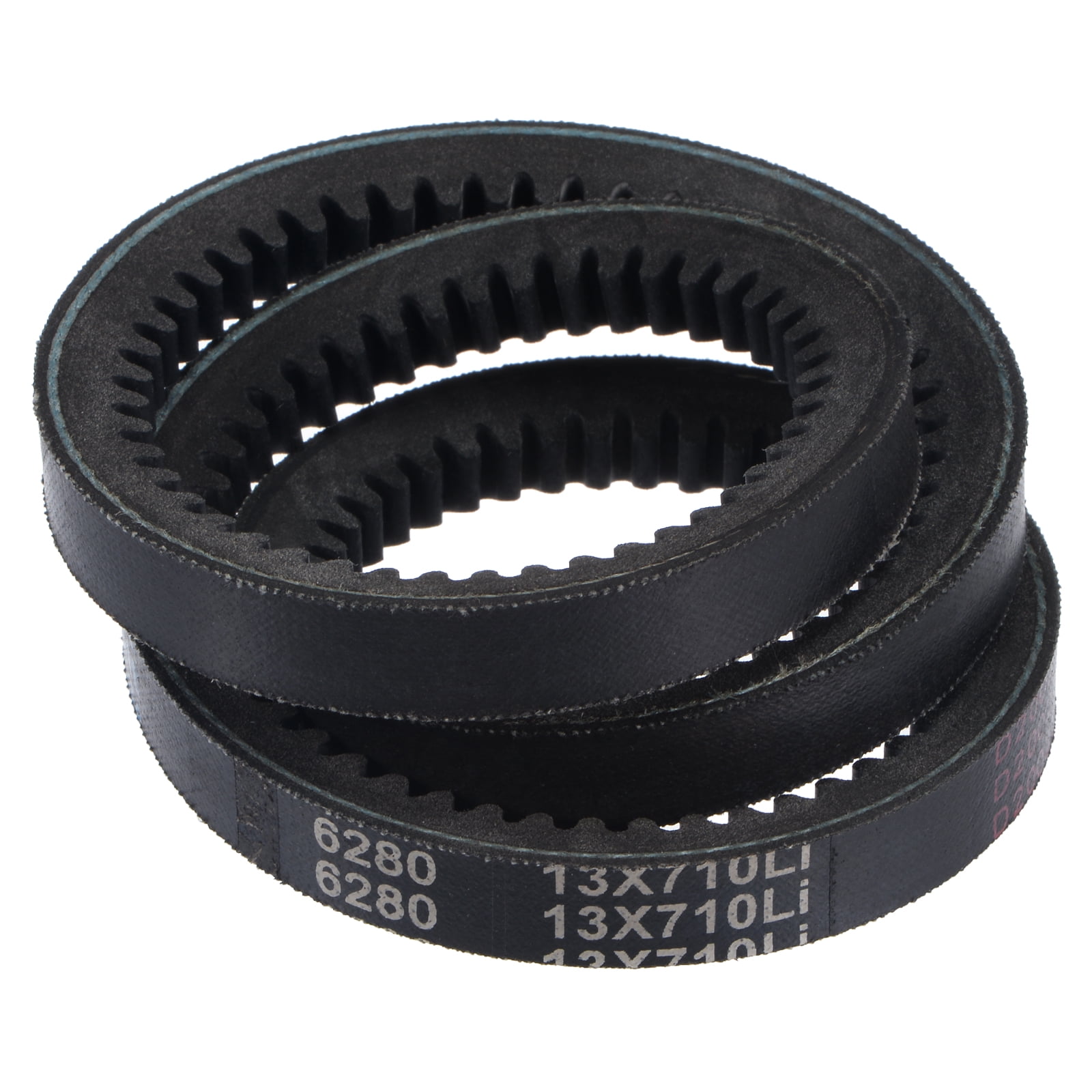 Uxcell 765mm Outside Circumference 13mm Width 10mm Height Cogged V-Belt ...