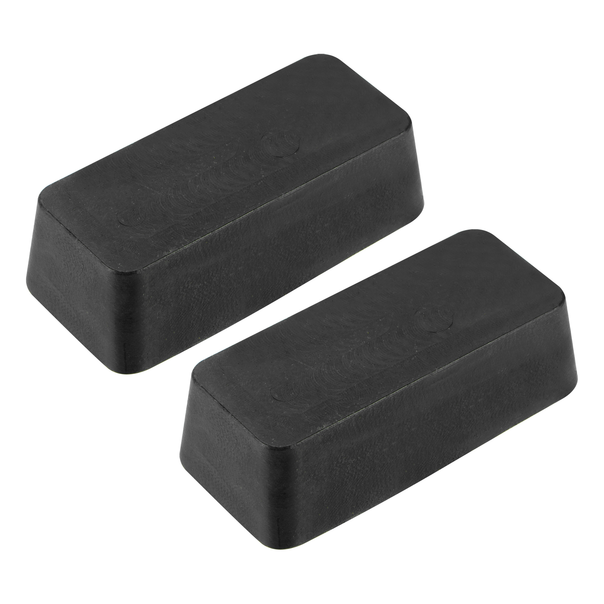 Uxcell 76mm x 35mm x 23mm Black Polishing Compound Mirror Polished ...