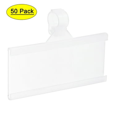 Panter Company Clear Magnetic Label Holders, Side Load, 6 x 1/2, Clear ...
