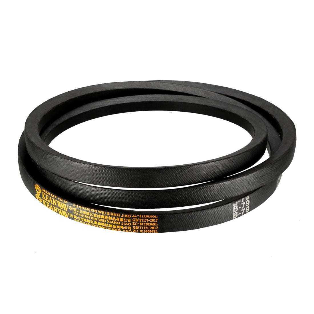 Uxcell 79.02" V Belts Inner Length B Section Transmission Drive Belt ...
