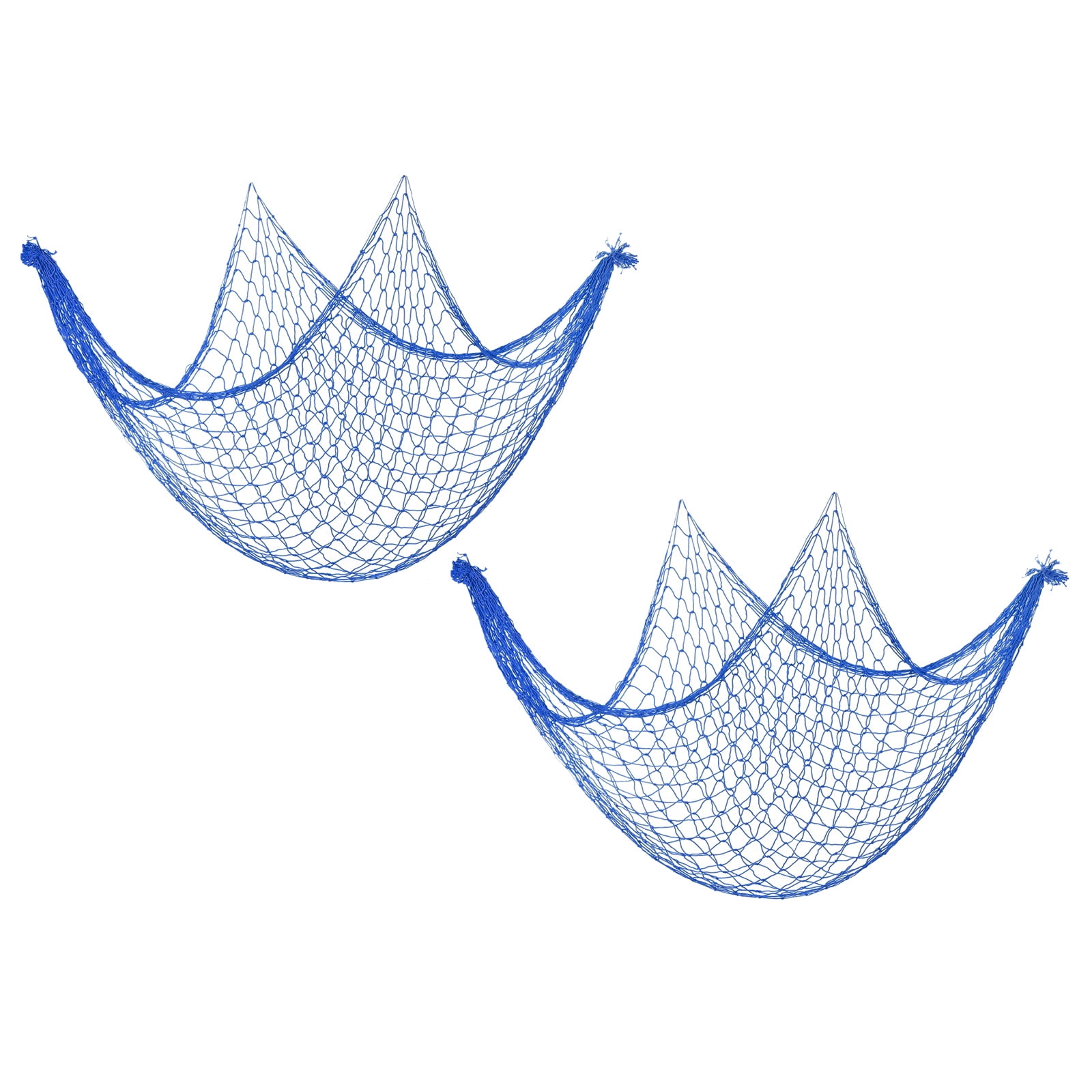 Uxcell 79 x 59 Inch Decorative Fish Net, Fishing Net Wall Hangings ...