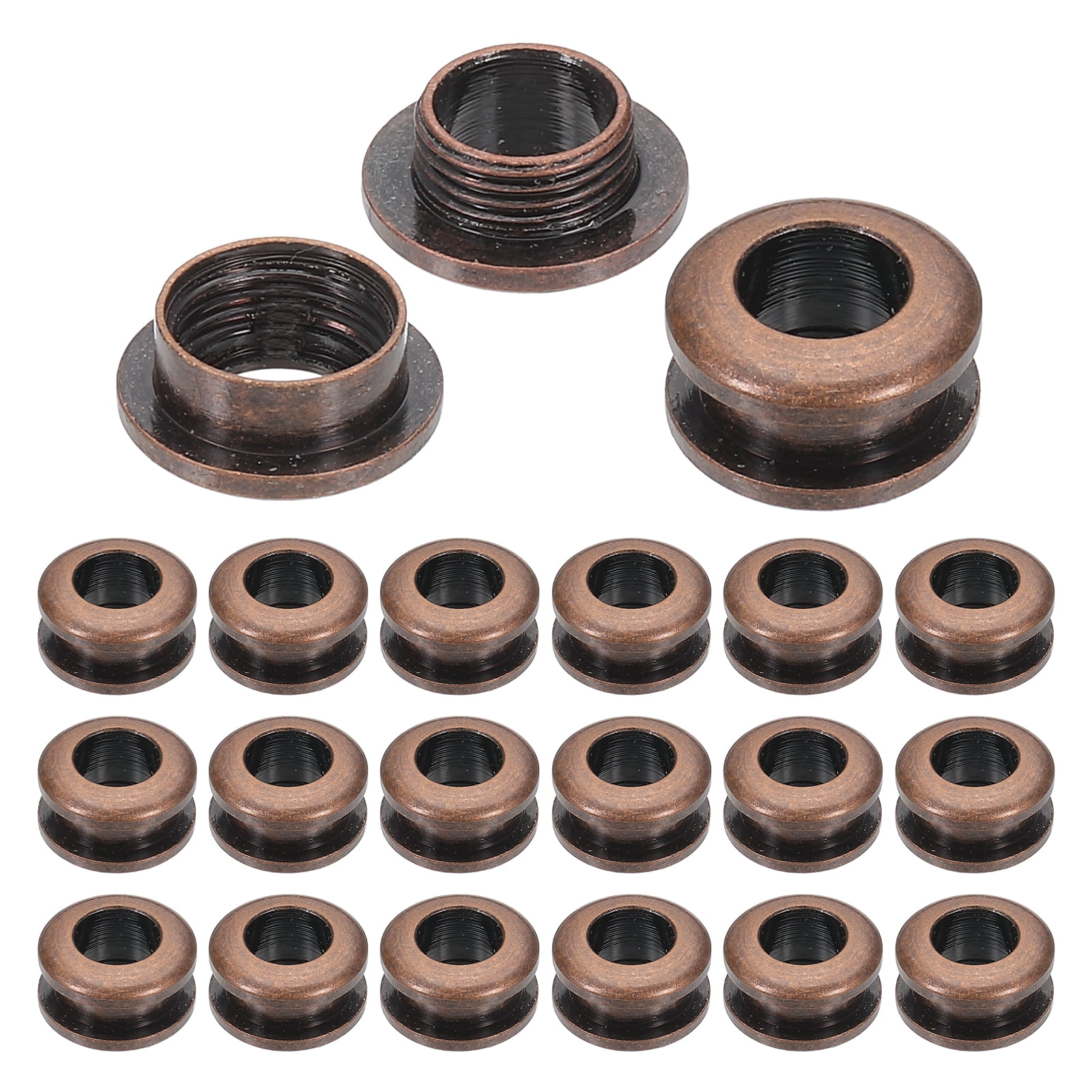 Uxcell Grommets Solid Brass Hole Eyelets Bags Garment Shoe Clothes ...