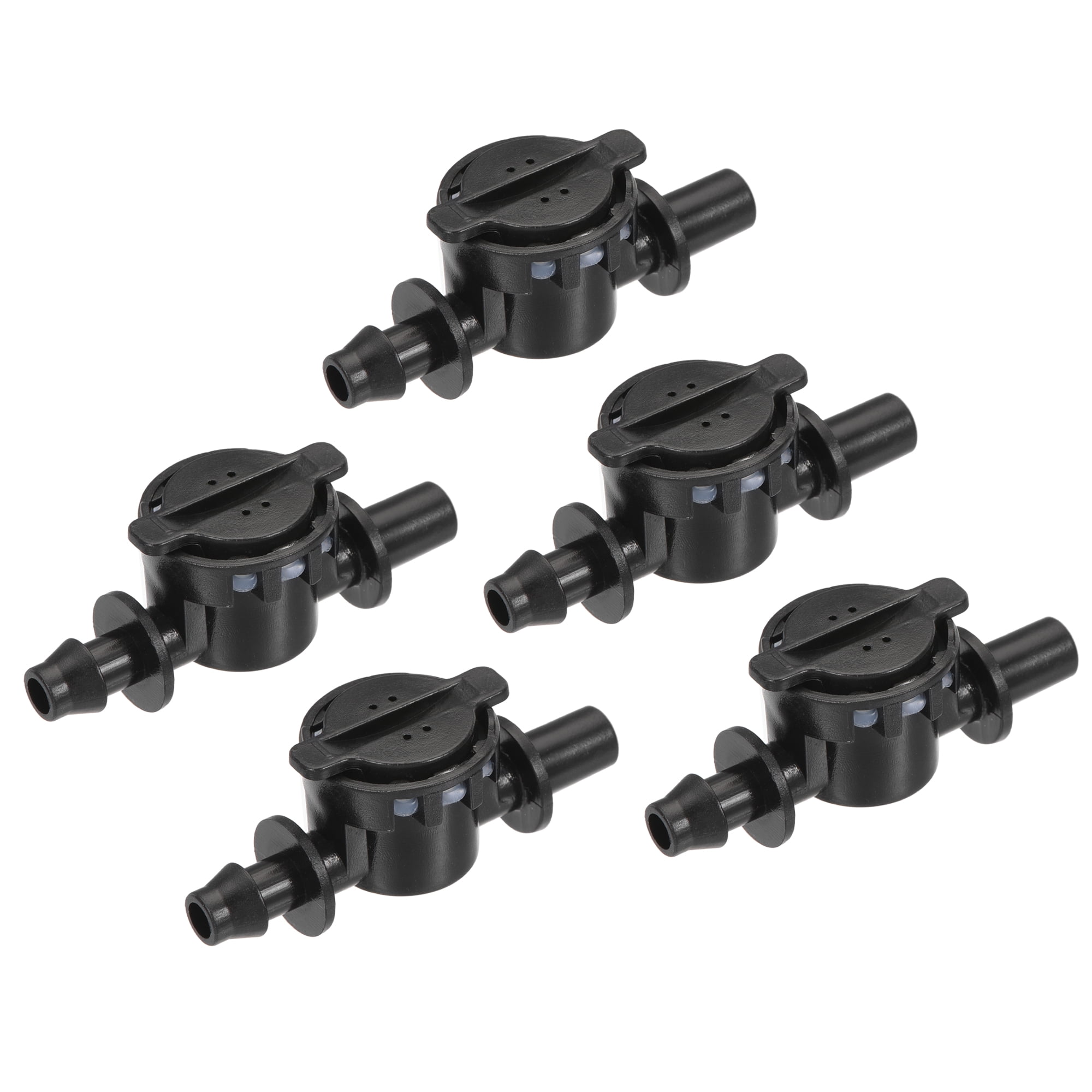 Uxcell 7mm Barb x 6mm Connector Anti Drip Device for Irrigation System ...