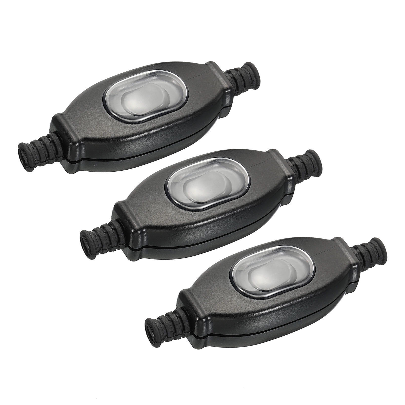 Uxcell 7mm Inline Cord Switch Waterproof Appliance Switch AC 250V 3A ON ...
