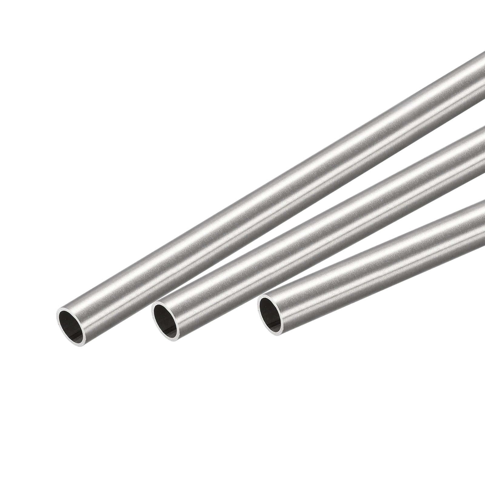 Uxcell 3pcs 304 Stainless Steel Seamless Straight Tubing Tubes 7mm x 0 ...