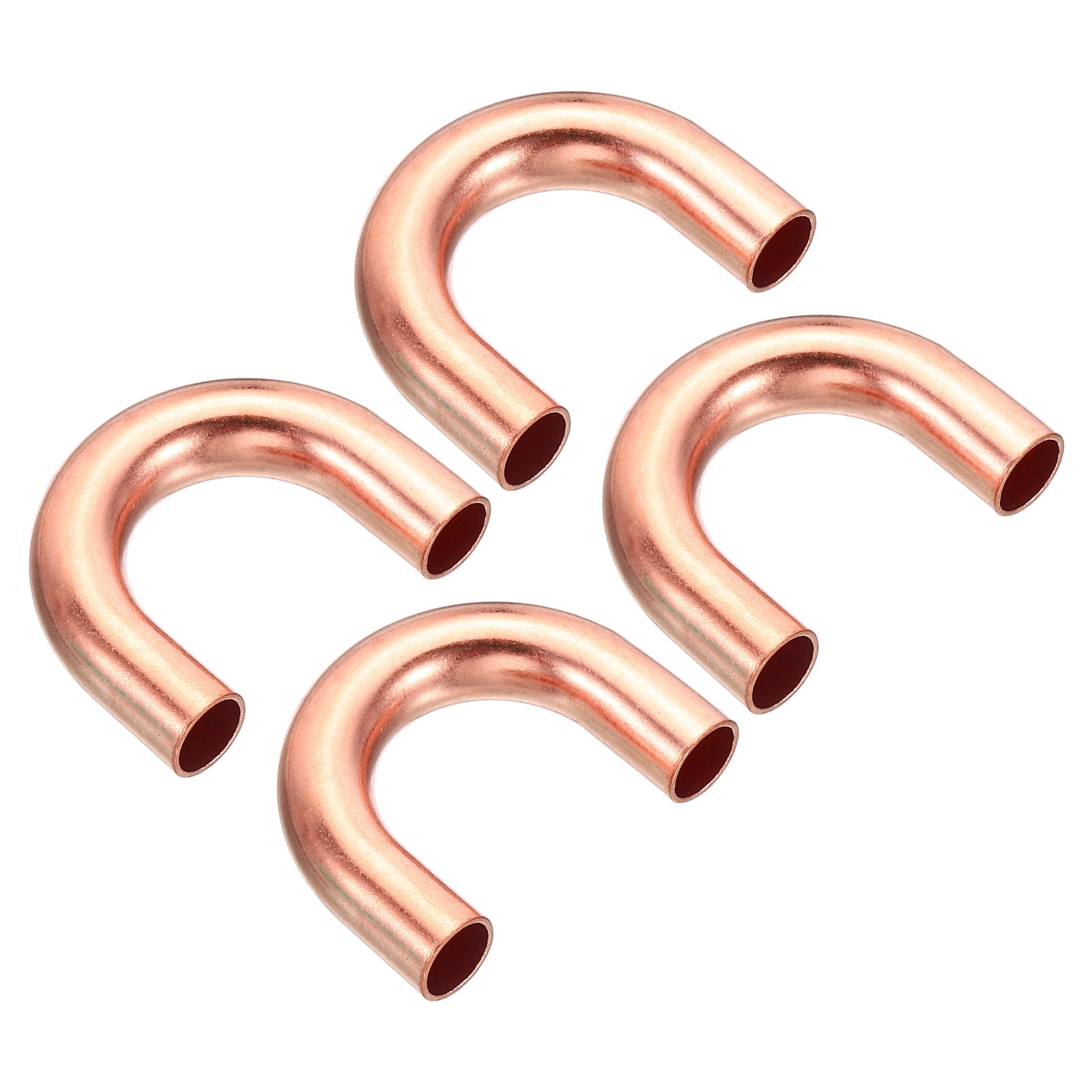 Uxcell 7mm OD 31x23mm Elbow Copper Pipe Fitting 180 Degree U Shape ...