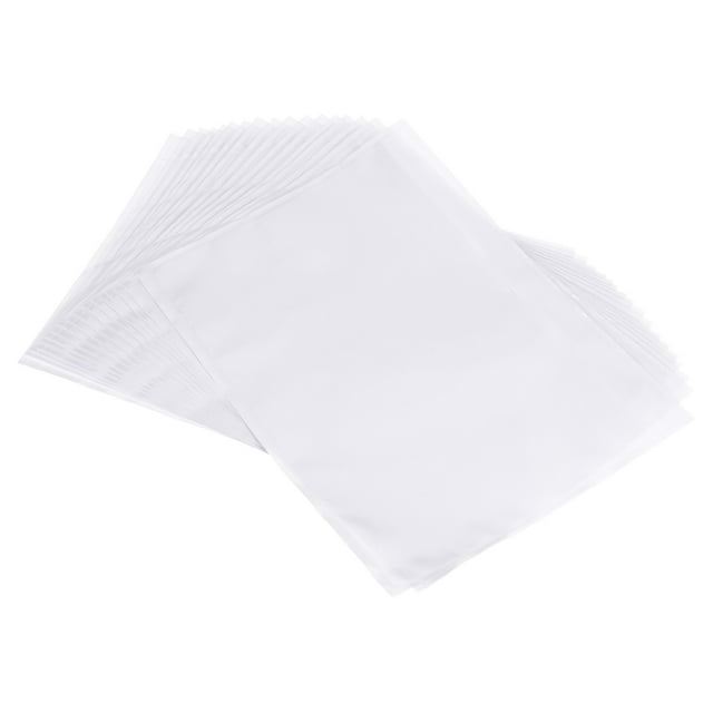 Uxcell 7x10" Clear Packing List Envelope, 100 Pack Self-Adhesive Top ...