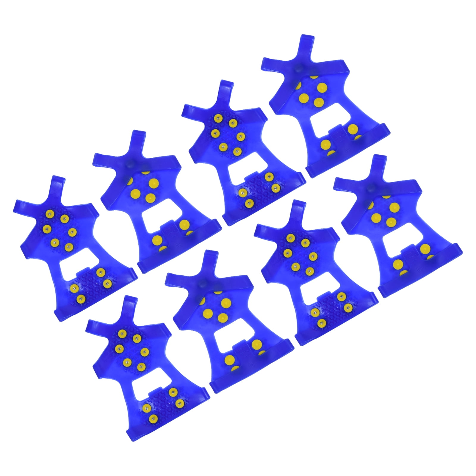 Uxcell 8.1" Ice Cleats Anti Slip Snow Traction Cleat 10 Steel Studs ...