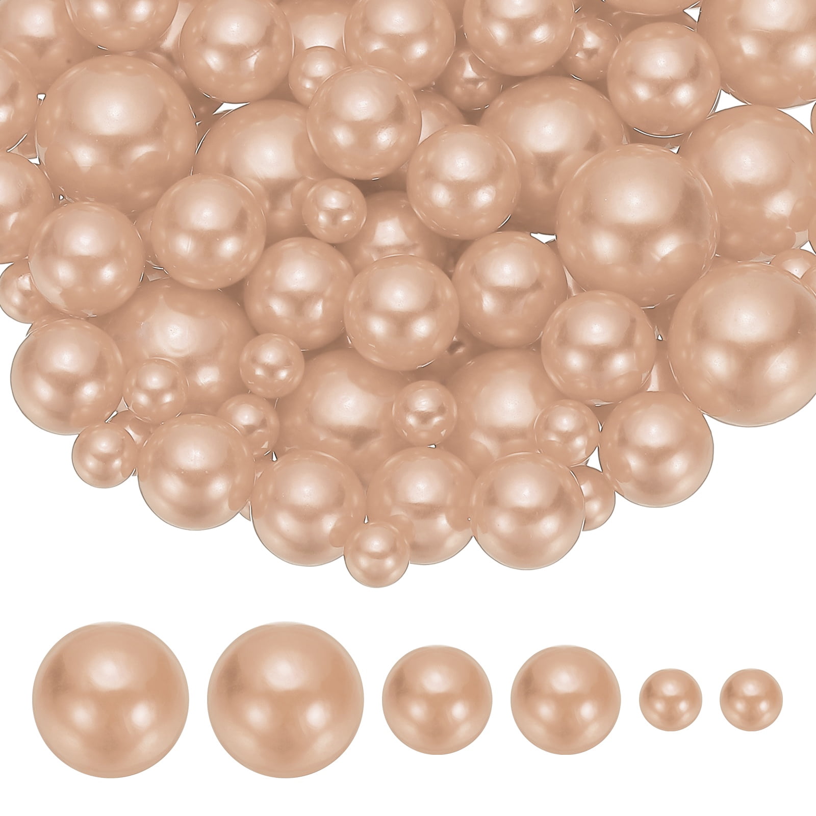 Uxcell 150 Pcs Faux Pearls Beads Vase Filler Centerpiece Pearls for ...