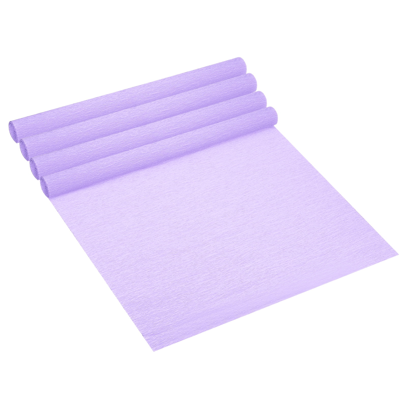 Uxcell 8.2ft Crepe Paper Roll, 4 Roll 20" Width Paper Streamer Sheet ...