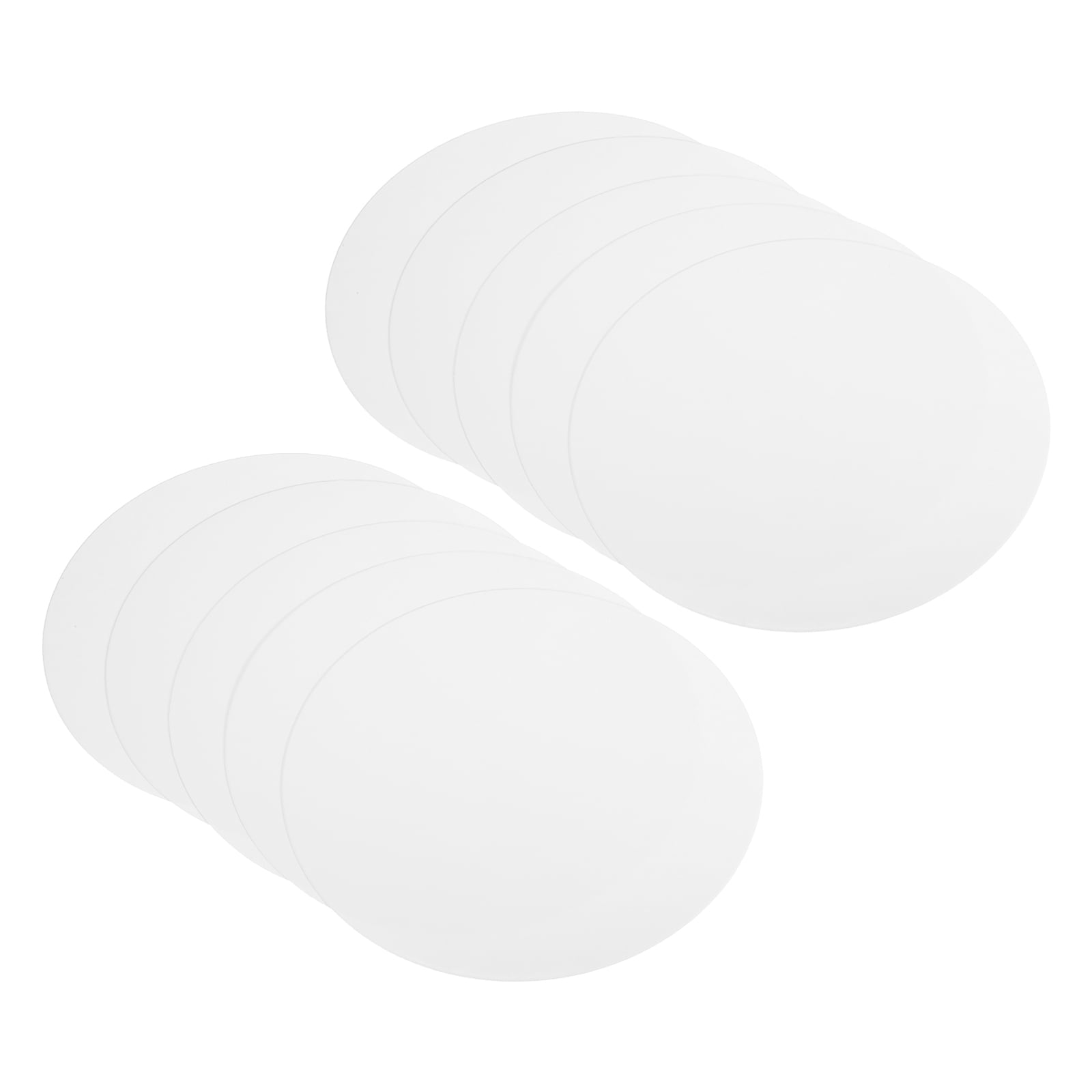 Uxcell 8.3-inch Round Cardboard Paper, 50 Pcs Blank Disc Circles Slices ...