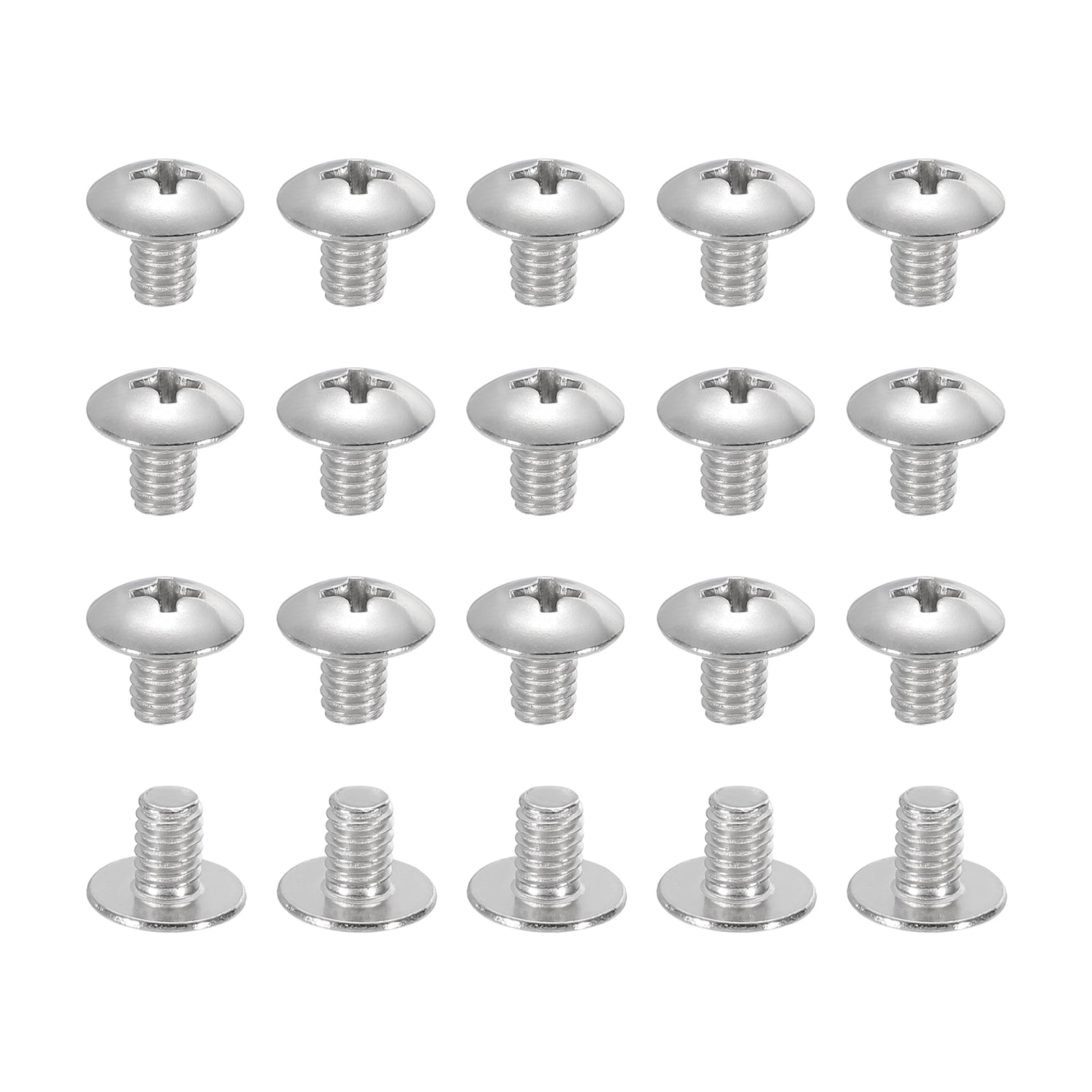 Uxcell 8#-32*1/4" Phillips Truss Head Bolts Screws, 20Pcs for Ceiling ...