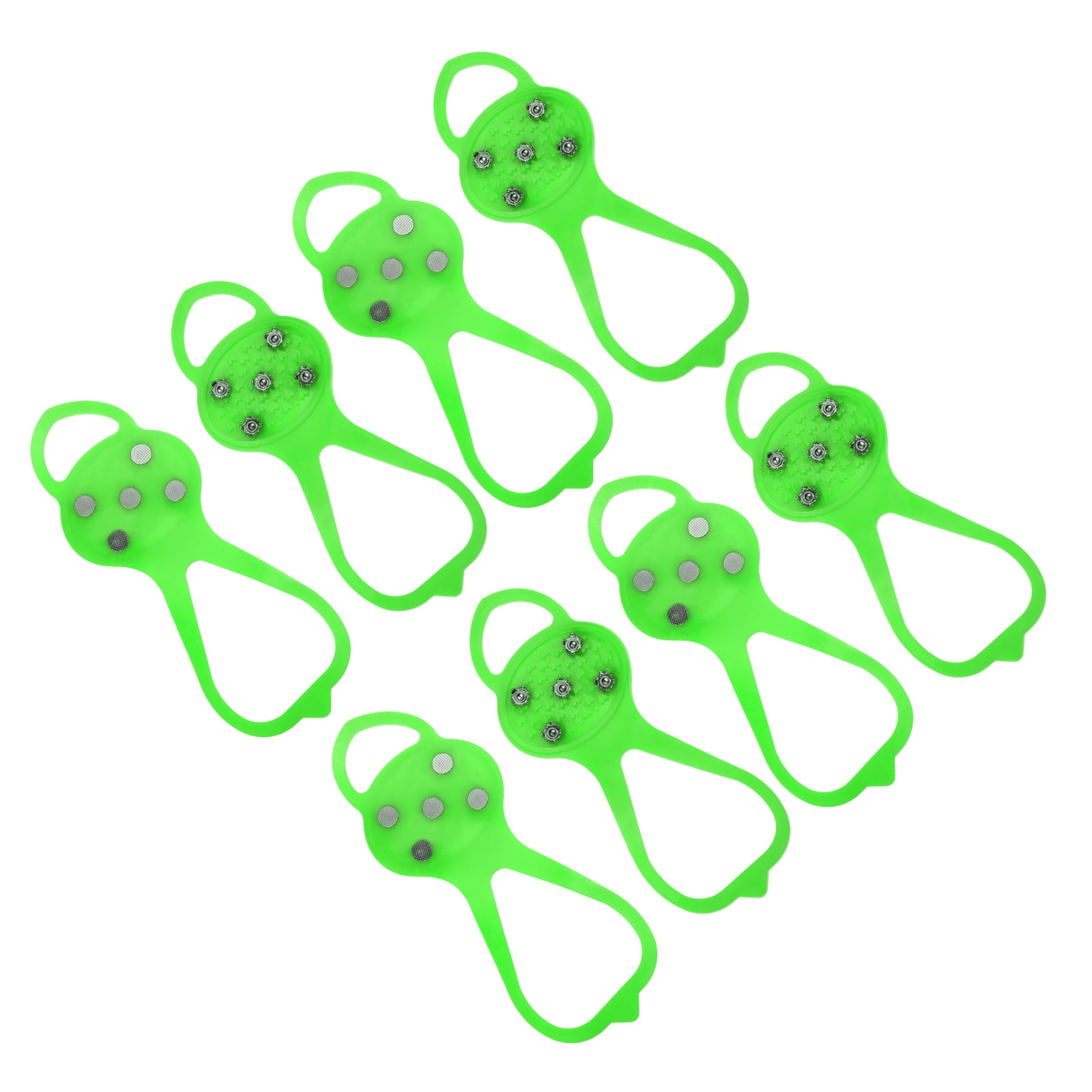 Uxcell 8.5" Non Slip Grip Spikes Claw Universal Ice Cleats Shoe Spikes ...