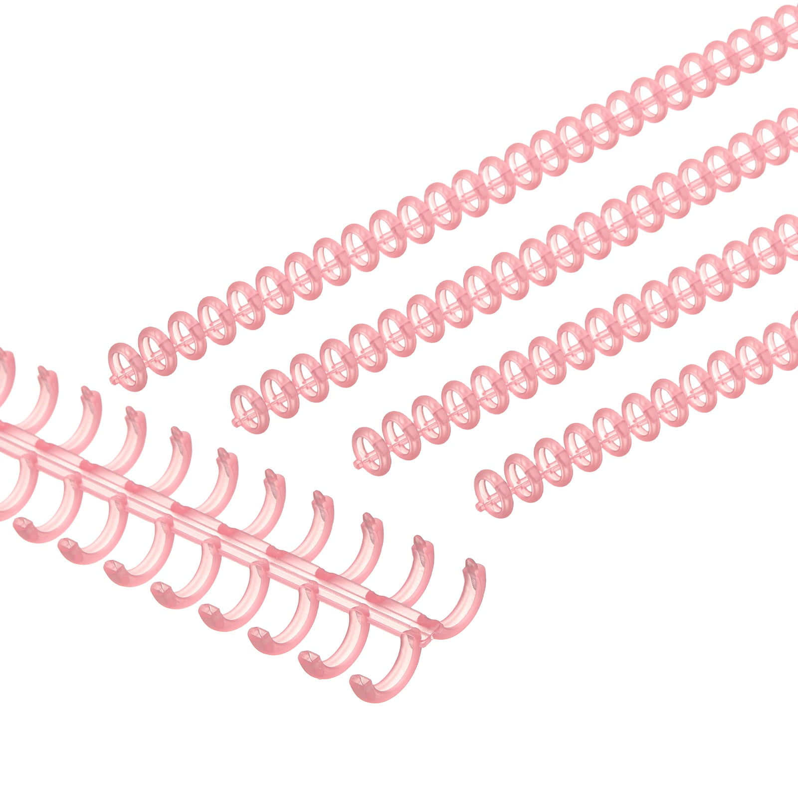 Uxcell 8.5mm(1/3") Plastic Spiral Binding Coils, 30 Pcs Binding Spirals ...