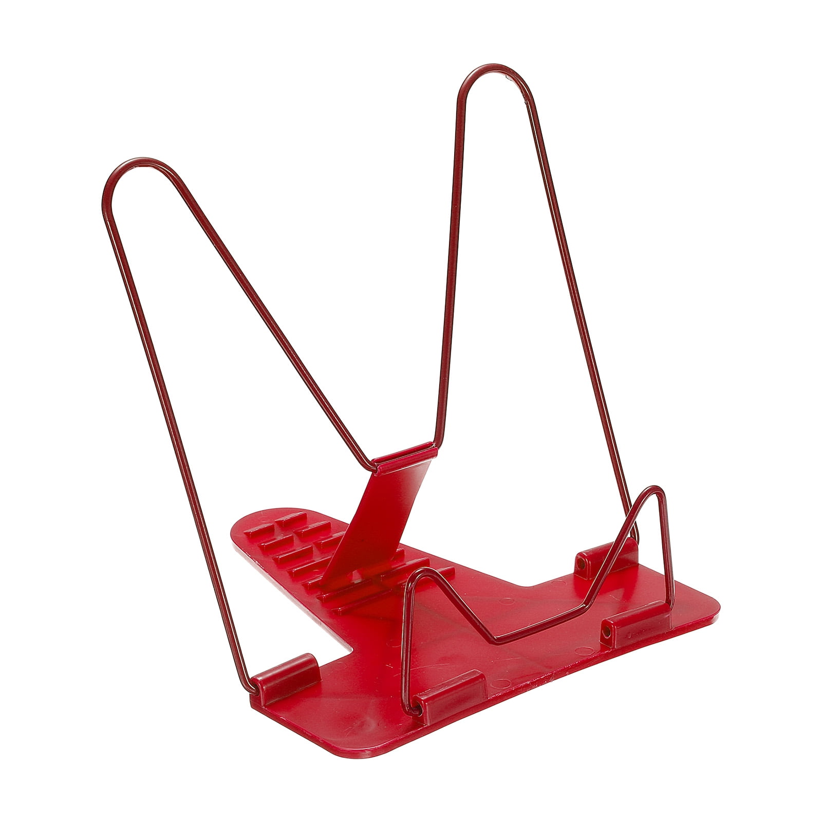 Uxcell 8.7x6.3" Book Stand, Iron Adjustable Foldable Desktop Book ...
