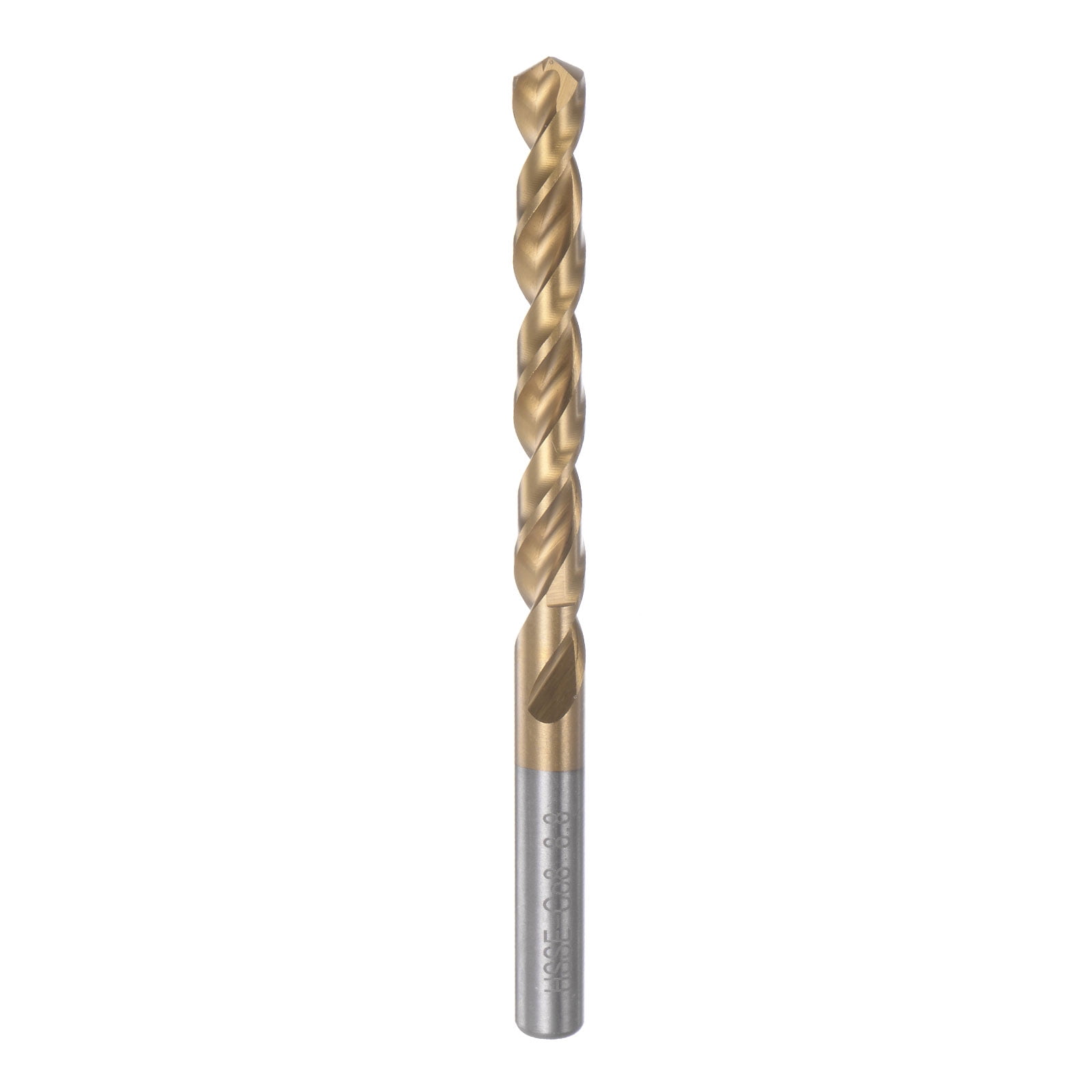 Uxcell 8.8mm Titanium Coated M42 High Speed Steel 8% Cobalt (HSS-E ...