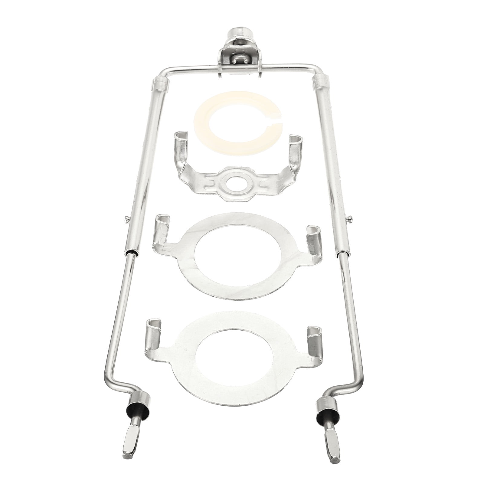 Uxcell 8 9 10 11 Inch Lamp Harp Kit with Finial, Adjustable Lamp Shade ...