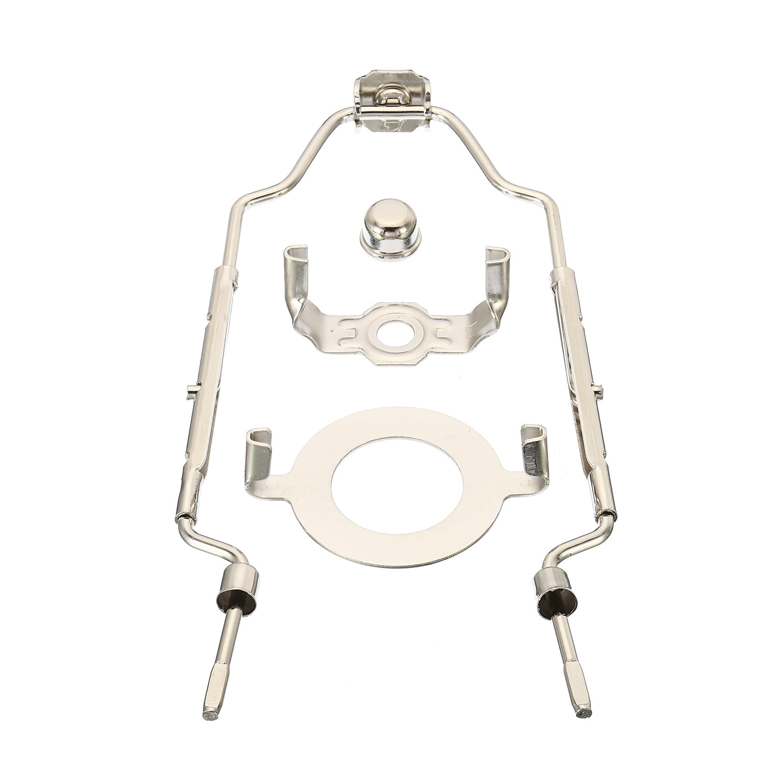 Uxcell 8 9 10 11 Inch Lamp Harp Kit with Finial, Adjustable Lamp Shade ...