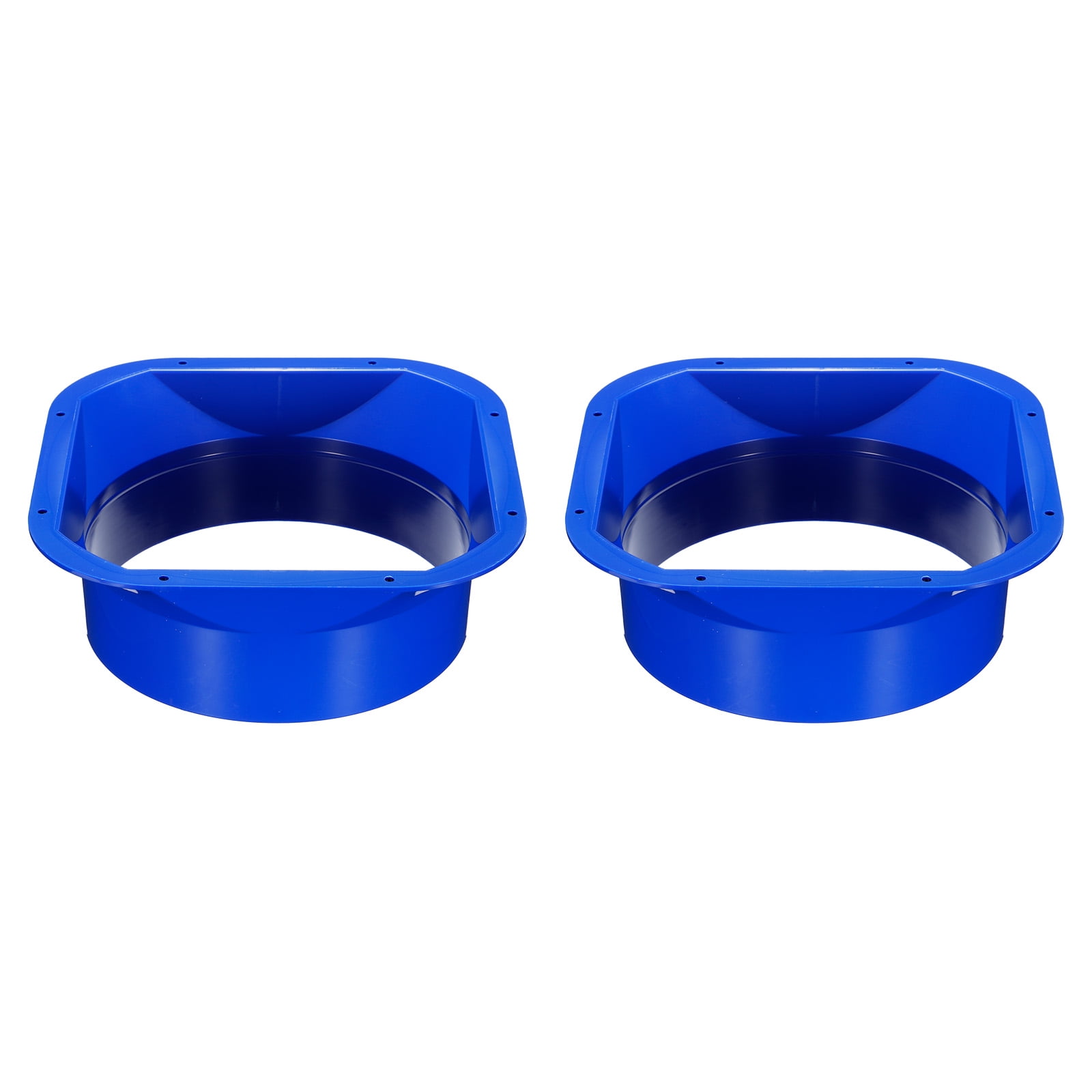 Uxcell 8" ABS Square Duct Connector Flange Exhaust Hose Flange ...