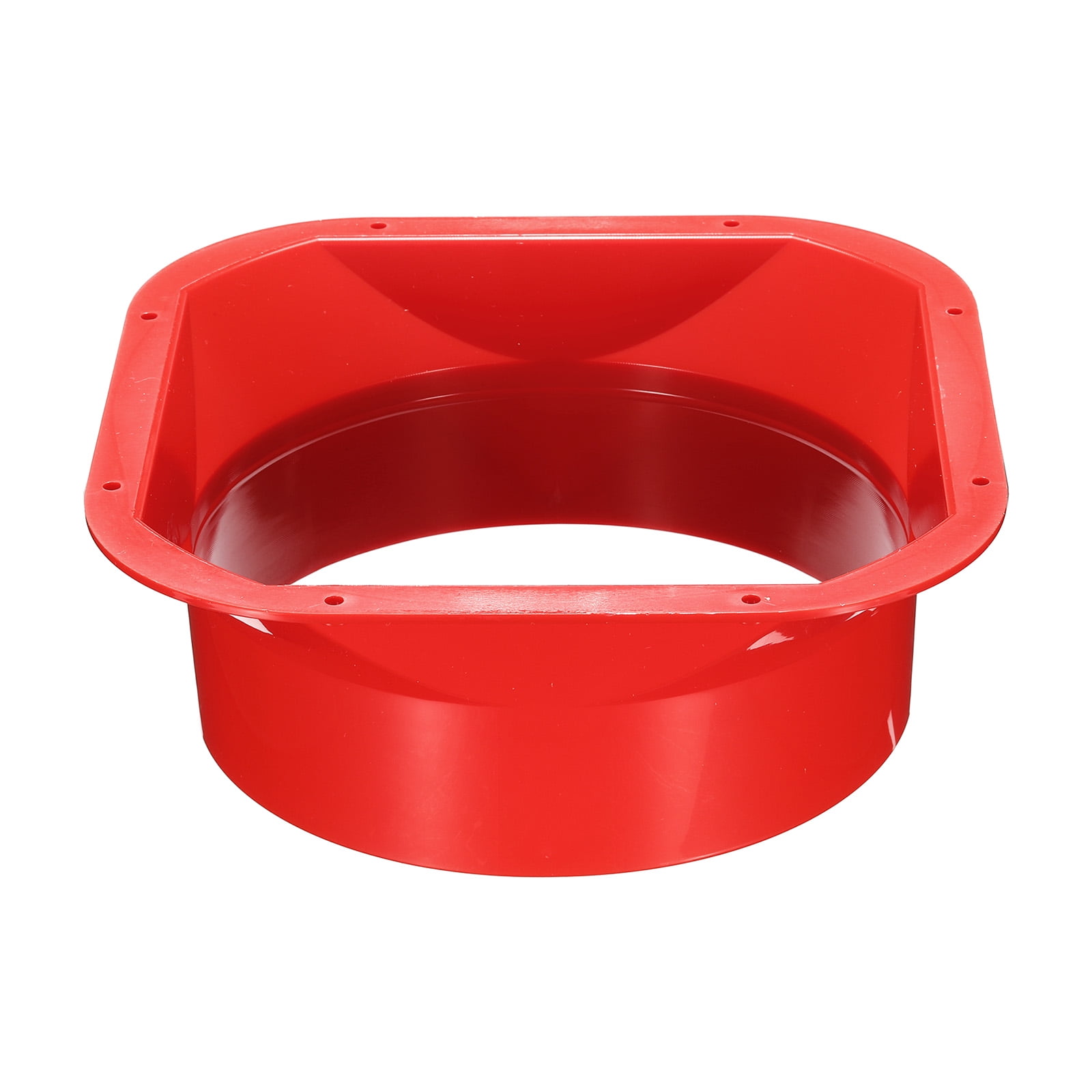 Uxcell 8" ABS Square Duct Connector Flange Exhaust Hose Flange ...