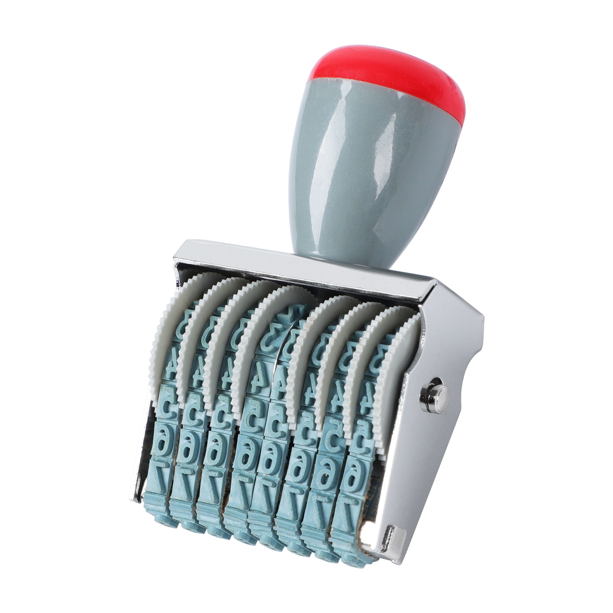 Uxcell 8 Digit Number Roller Stamps, Rubber Changeable 0-9 Numbers ...