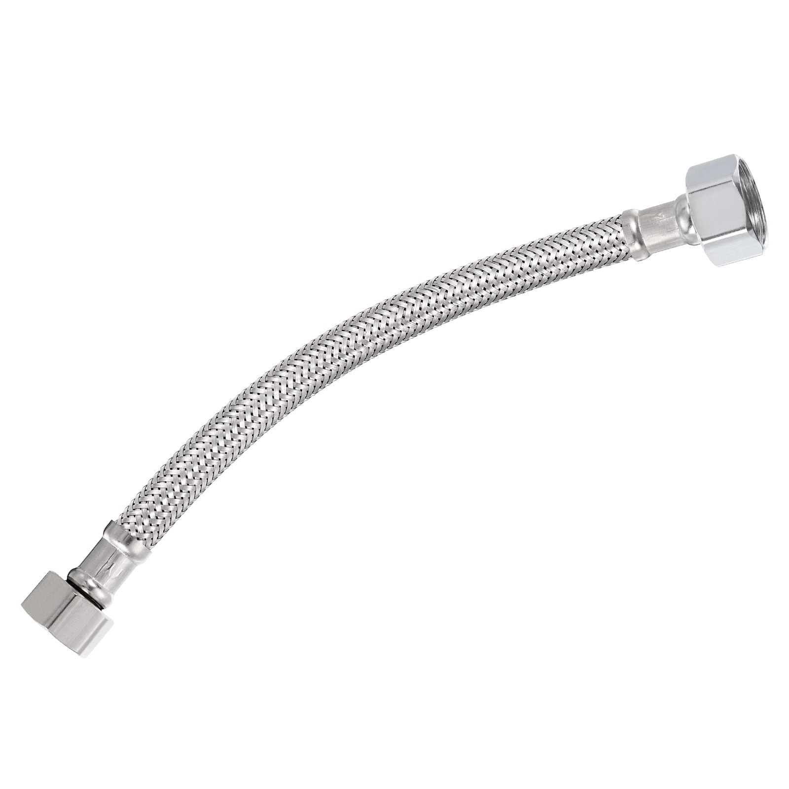 Uxcell 8" Faucet Supply Line Connector, G3/8 Female x G1/2 Female 304 ...