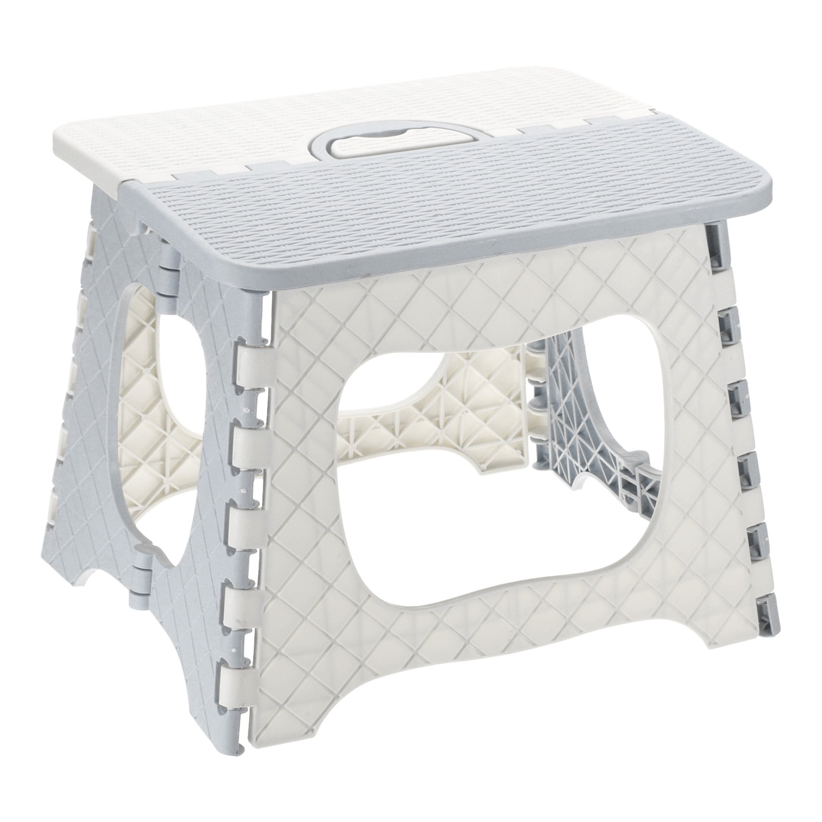 Uxcell 8" Folding Step Stool for Adults 88 lbs Capacity Non-Slip Step ...