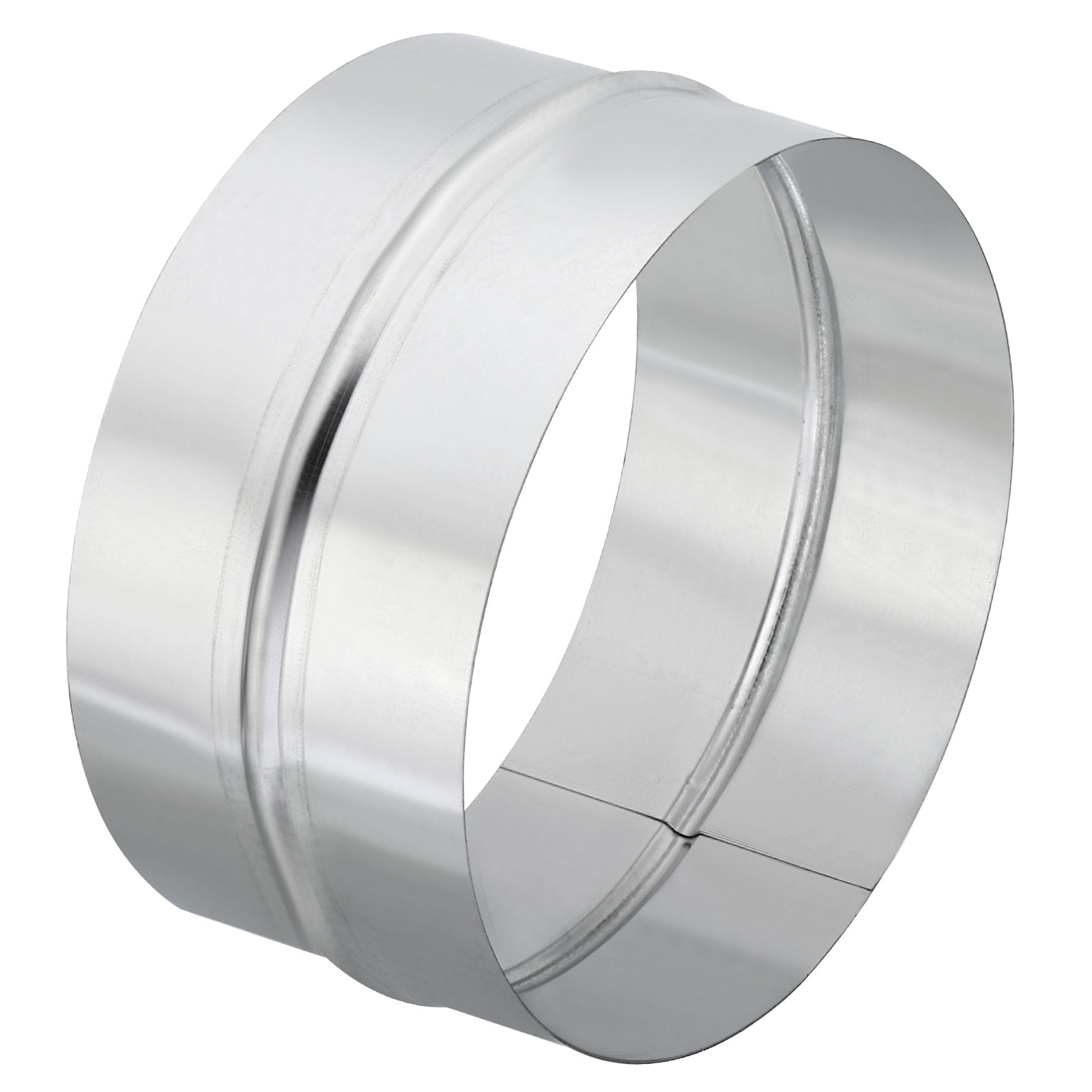 Uxcell 8" Galvanized Steel Duct Connector Duct Coupling Vent Coupler, 4 ...