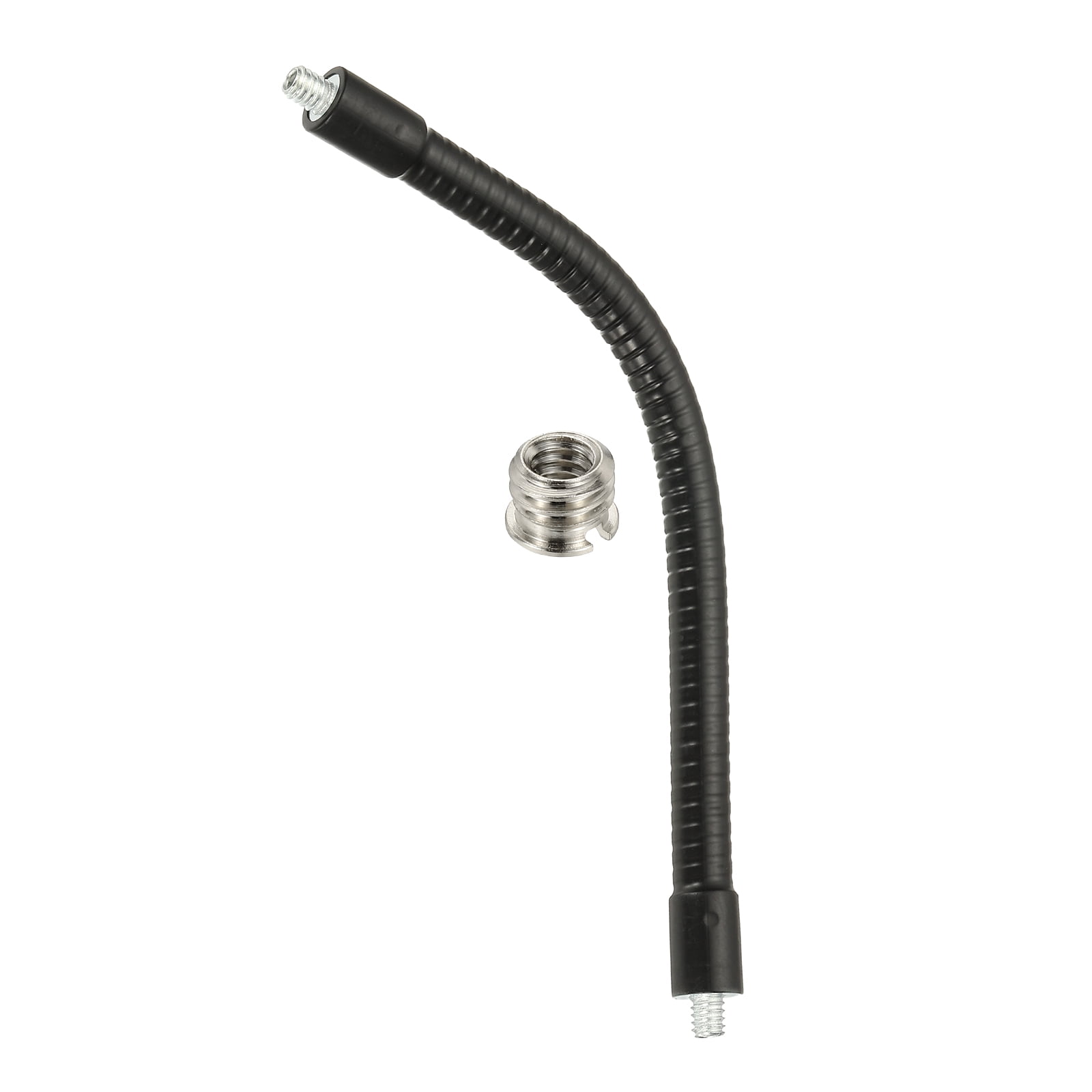 Uxcell 8" Gooseneck, 1/4"-20 Male to Male Thread Metal Universal Hose ...