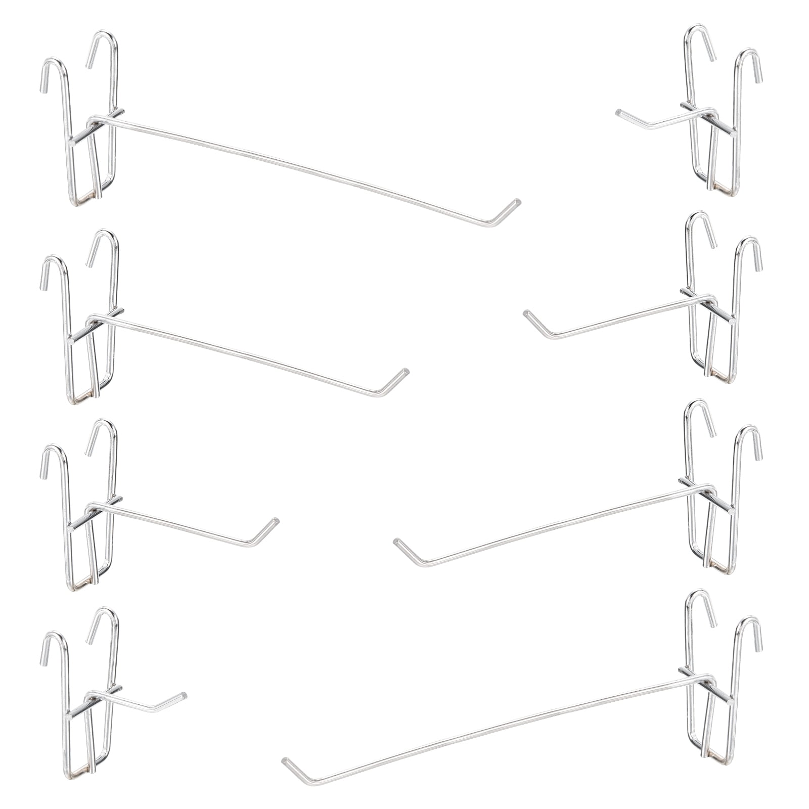 Uxcell 8 Grid Wall Hooks, 2/4/6/8 Inch Grid Wall Panel Display Hooks ...