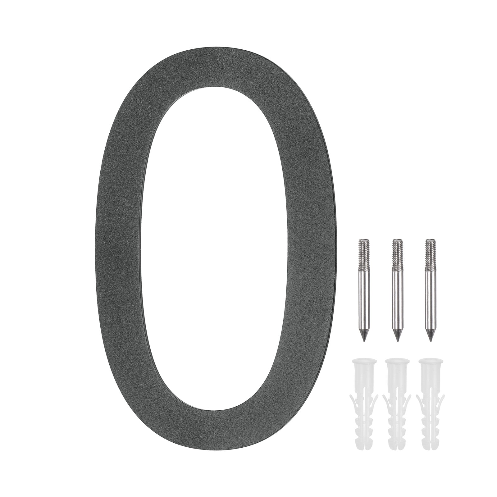 Uxcell 8 Inch 304 Stainless Steel Floating House Numbers, Modern House ...