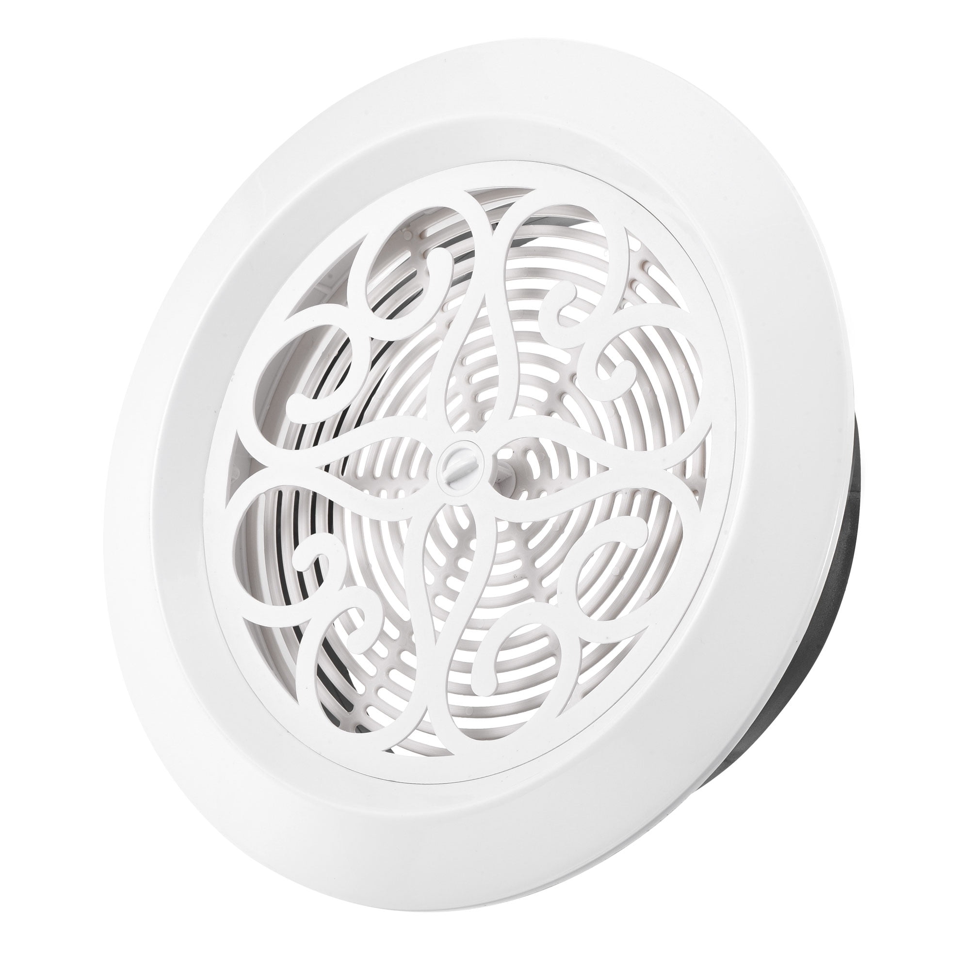 Uxcell 8 Inch Adjustable Pattern Screen Grille Cover Louver Round Air ...