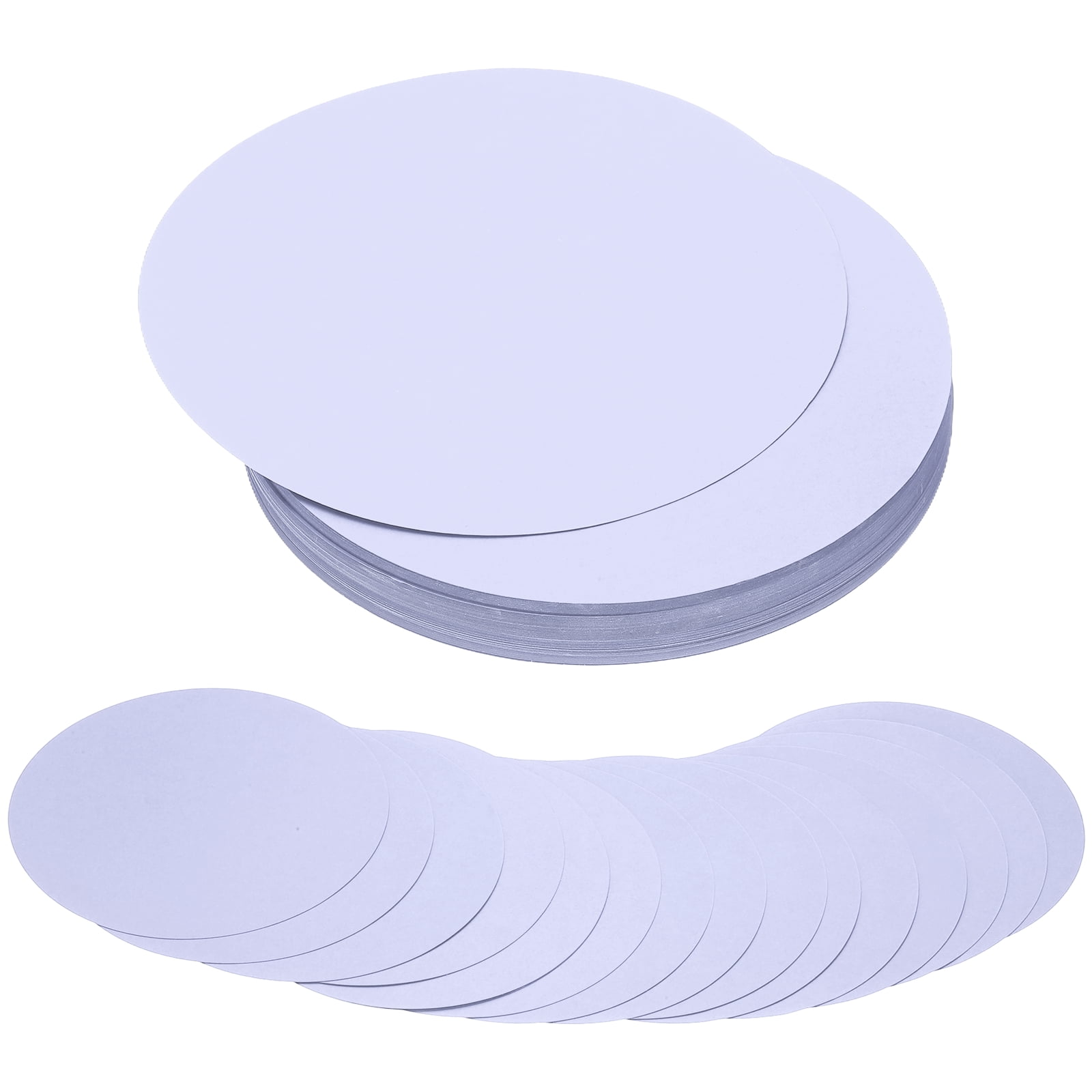 Uxcell 8 Inch Circle Cutouts Paper, 100 Pcs Circle Card Stock 200gsm ...