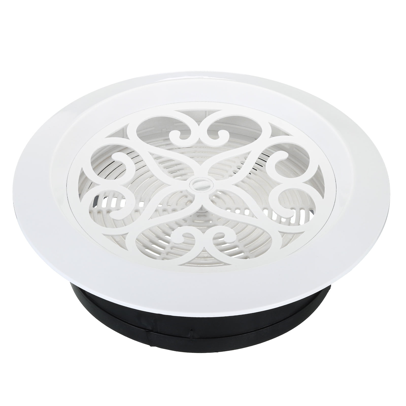 Uxcell 8 Inch Round Air Vent, Adjustable Ceiling Diffuser Grill Cover ...