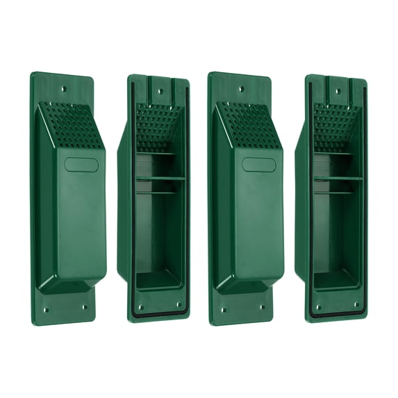 Uxcell 8 Inch Shipping Container Air Vent, 4 Pack Cross Flow ...