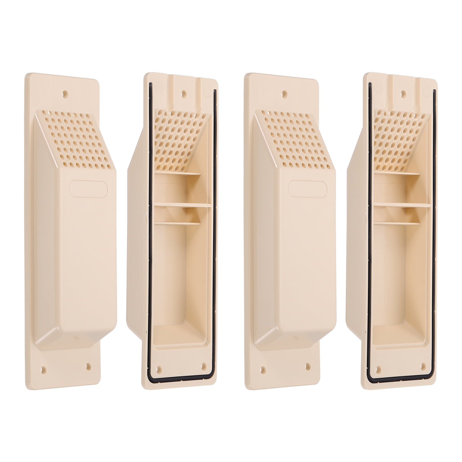 Uxcell 8 Inch Shipping Container Air Vent, 4 Pack Cross Flow ...