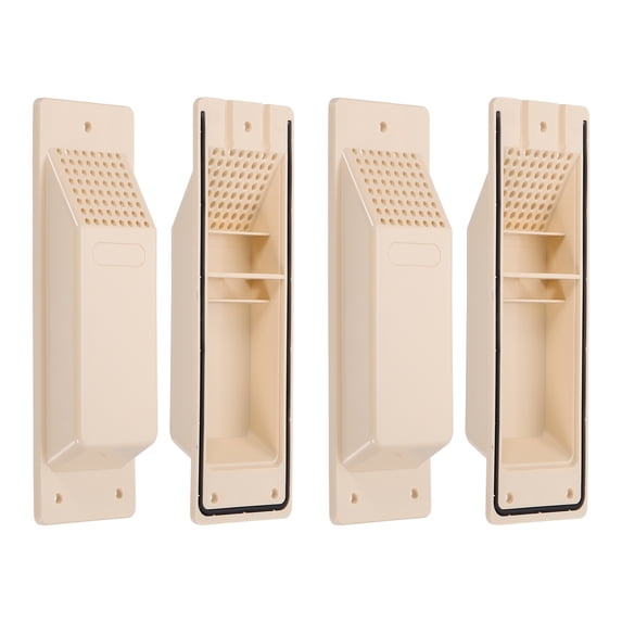 Uxcell 8 Inch Shipping Container Air Vent, 4 Pack Cross Flow ...