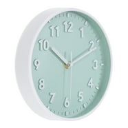 Uxcell 12" Analog Dial Wall Clock, Silent Non Ticking, Battery Operated ...