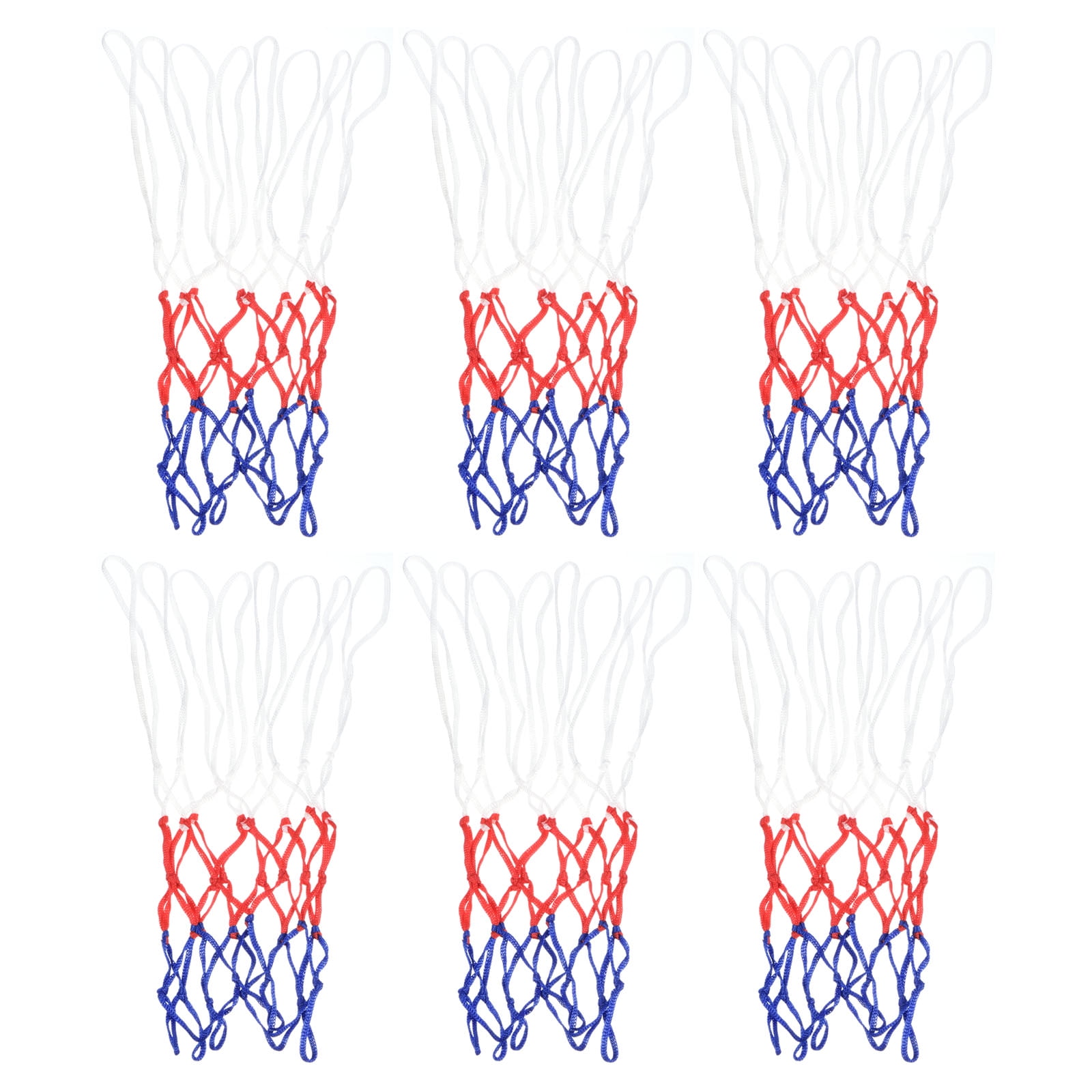 Uxcell 8 Loops PP Mini Basketball Hoop Net Replacement Rim Nets, White ...