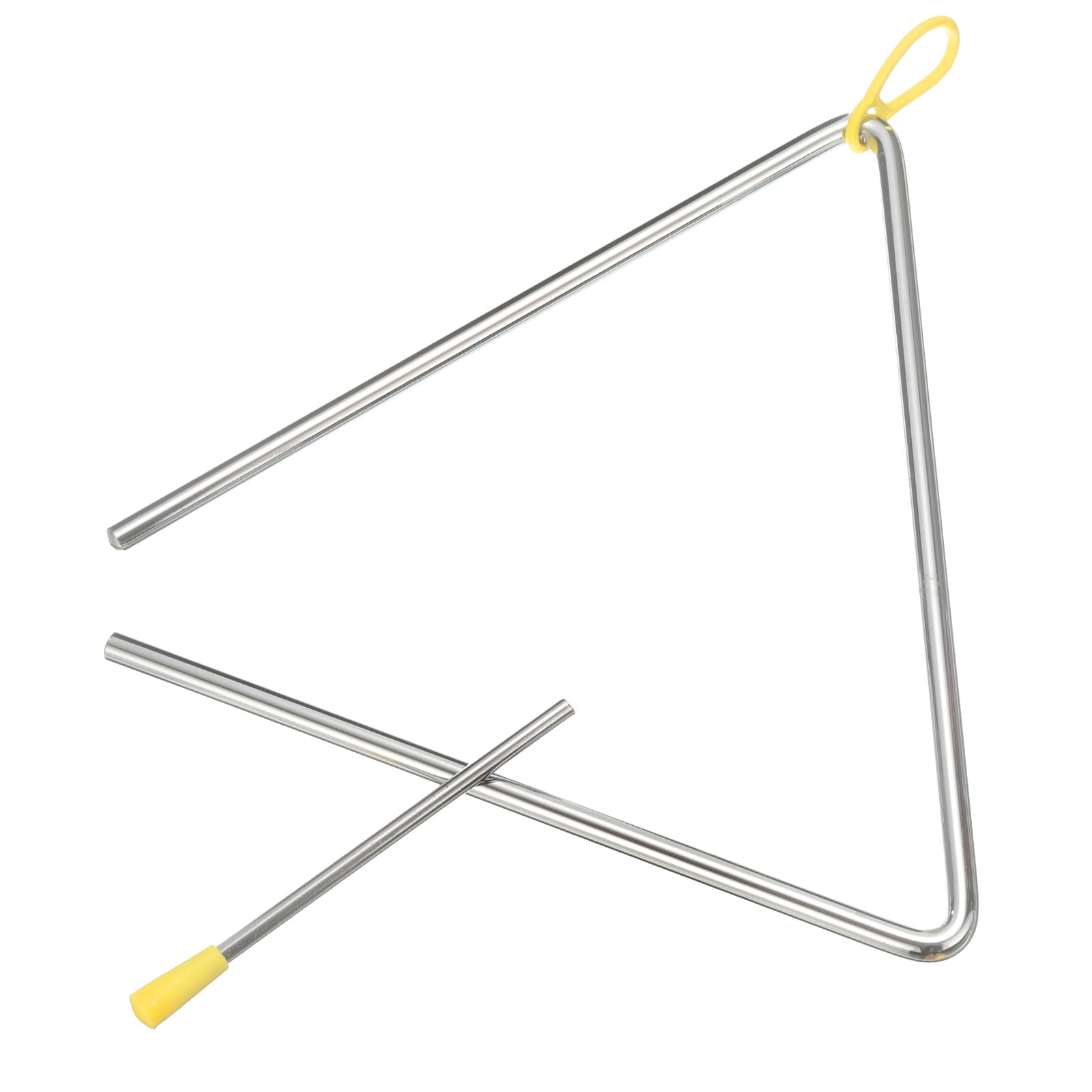 Uxcell 8" Musical Steel Triangle Percussion, 1 Pcs Hand Percussion ...