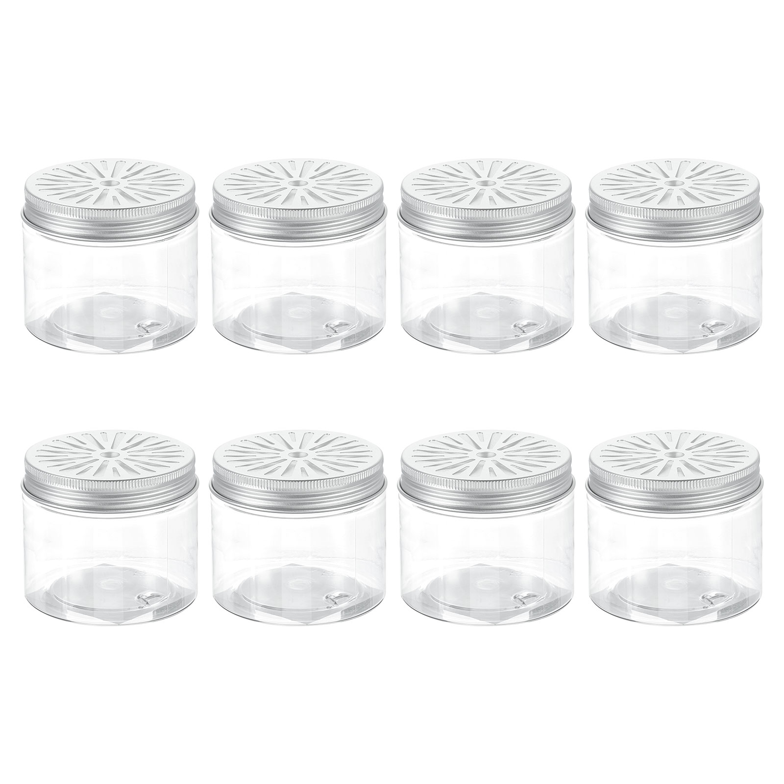 Uxcell 8 PCS Hollow Aluminium Tins 5oz/150ml Air Freshener Tins Hollow ...