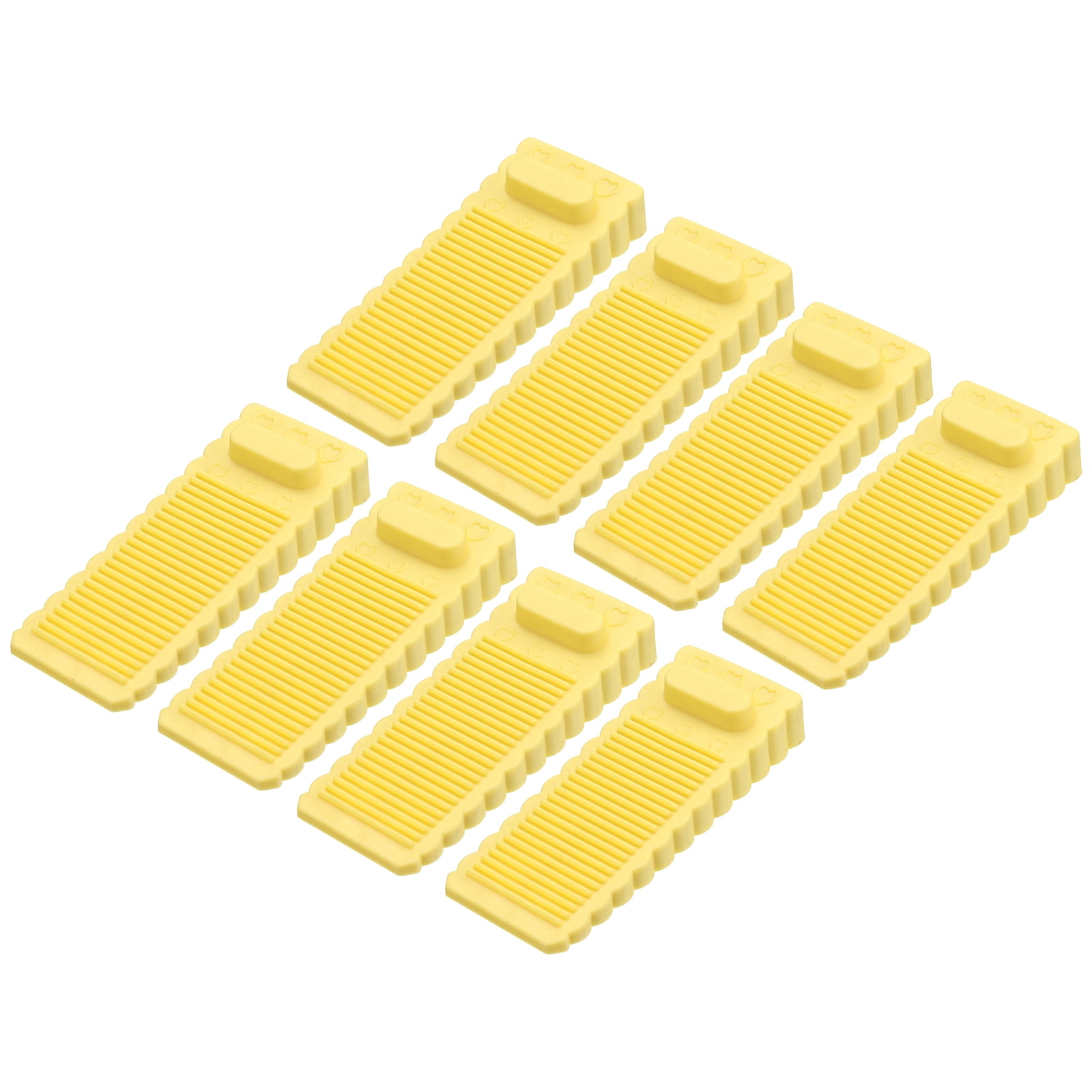Uxcell 8 Pack 1.57" TPR Non-Slip Door Stoppers for Bottom Door Stop ...