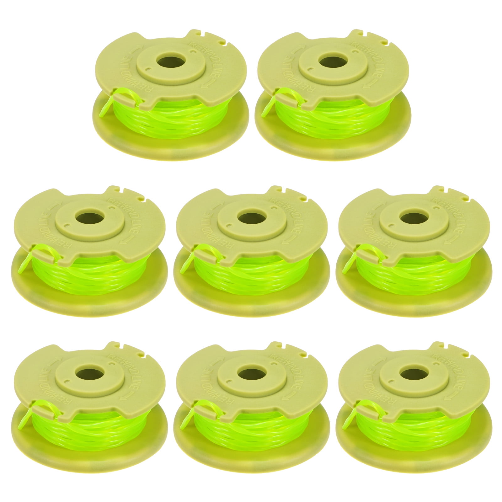 Uxcell 8-Pack AC80RL3 String Trimmer Line 30ft 0.08 Inch Nylon Weed ...