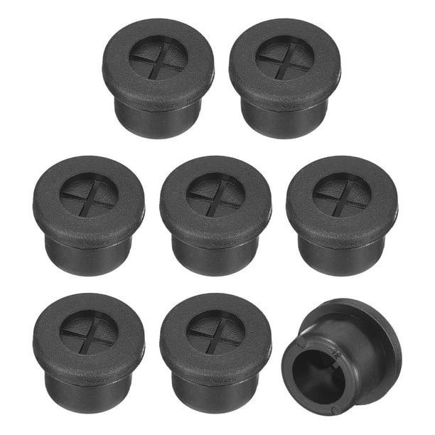Uxcell 8 Pack Cable Cord Grommet, 1/2 Inch Desk Grommet Flexible Rubber ...