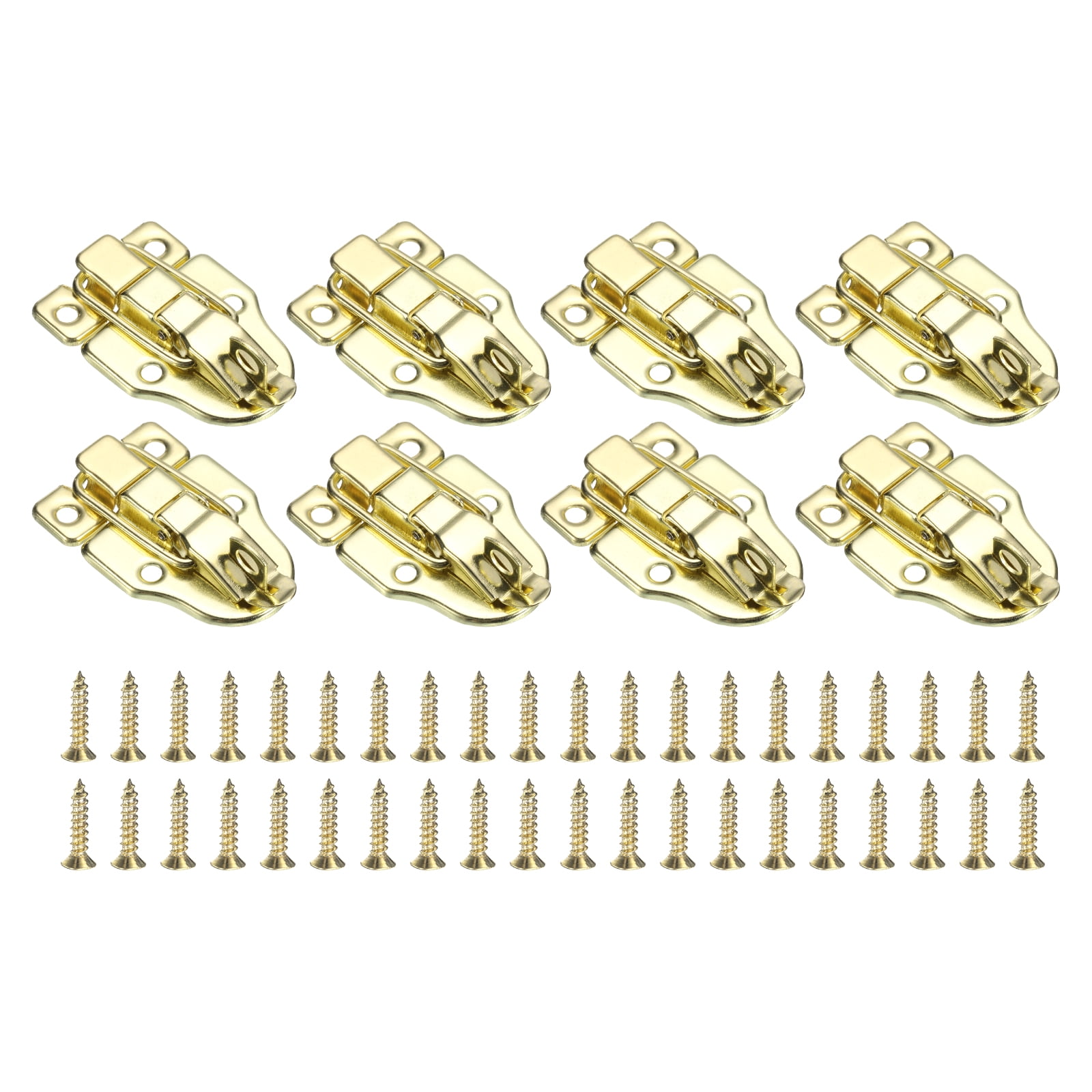 Uxcell 8 Pack Duck-billed Hasp Lock, Retro Box Toggle Latch with ...